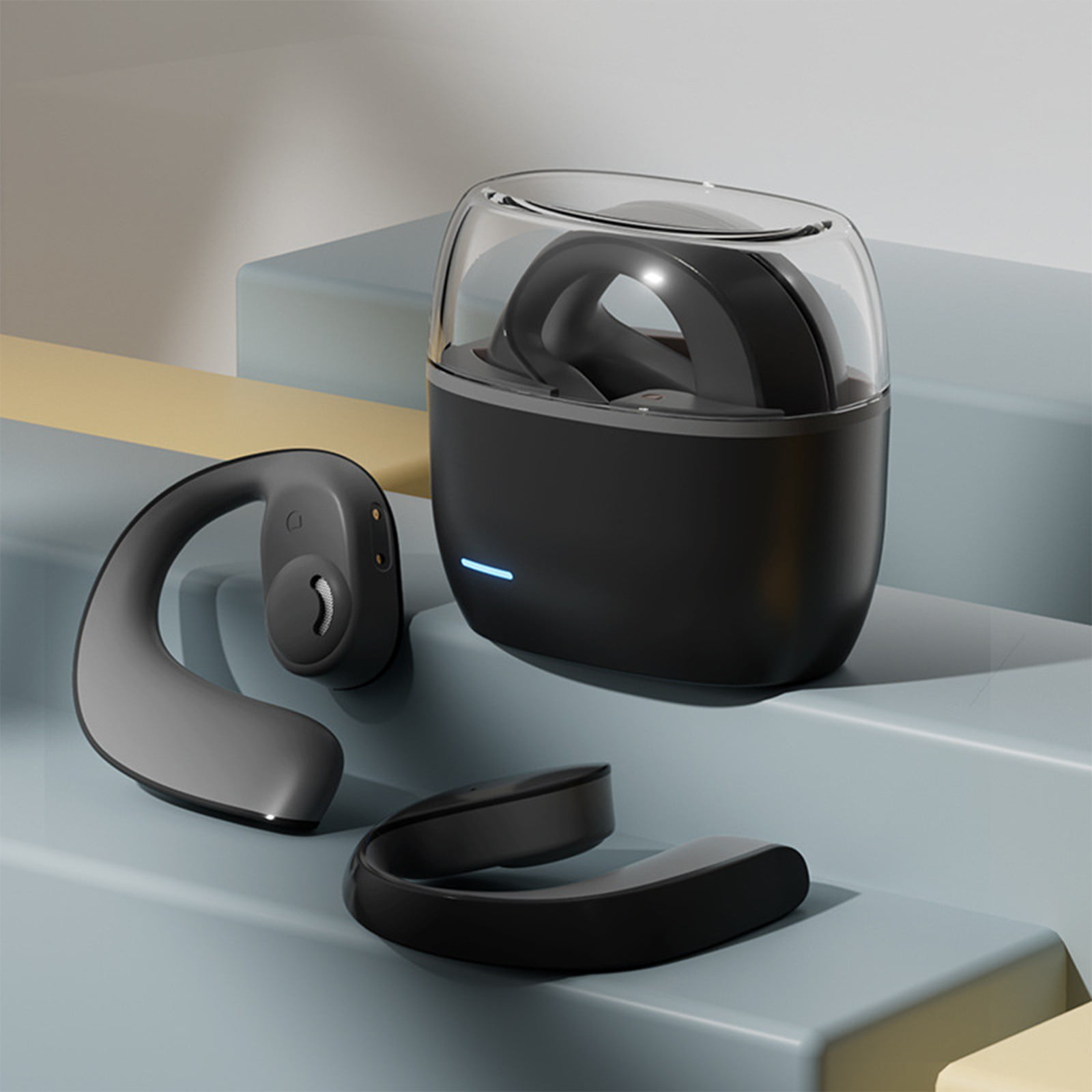 Promotion New Bluetooth 5.3 Ear Hanging Non In Ear Call Noise Reduction ...