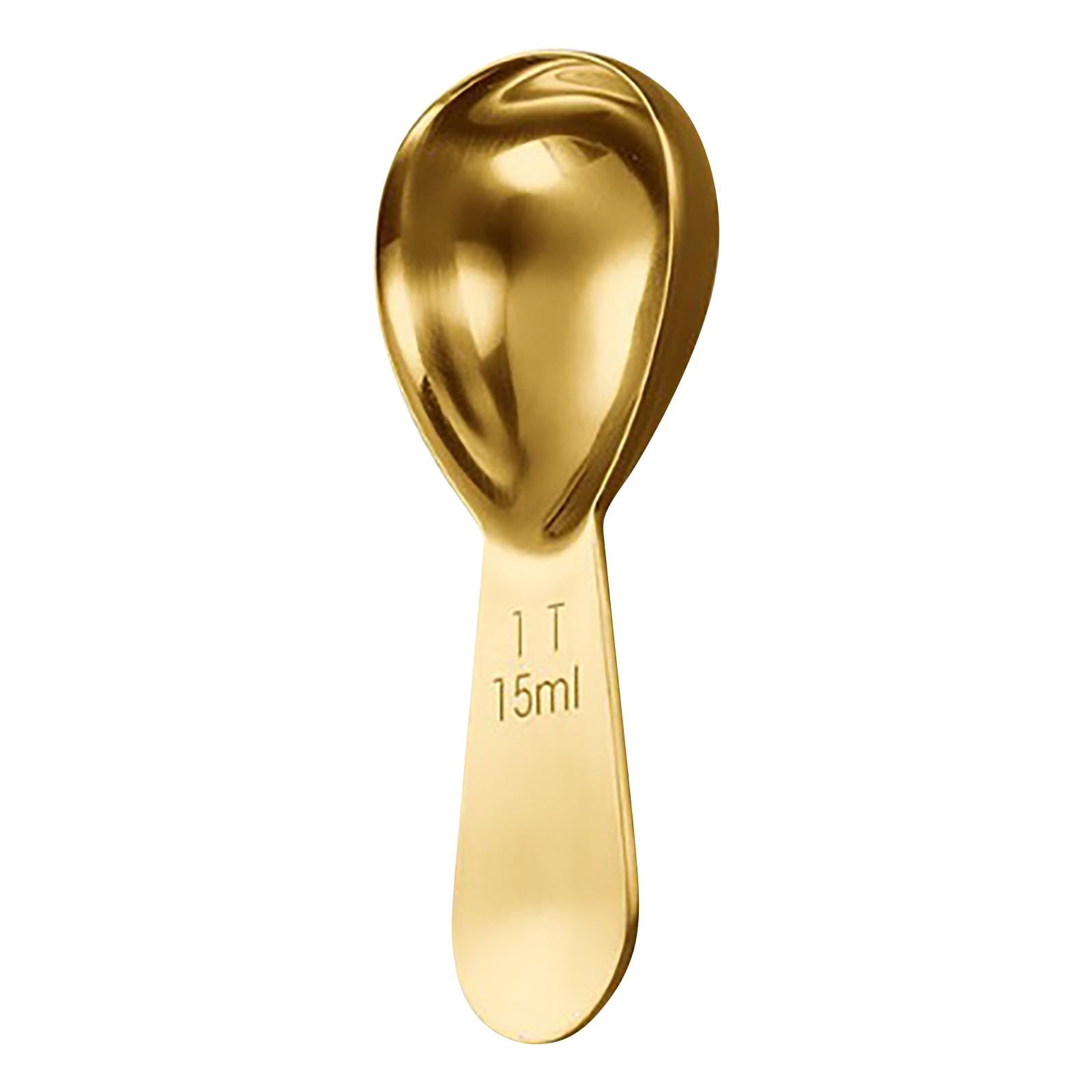 Quinlirra Promotion Tablespoon Scoops with Long Handle, 15 ml Stainless ...