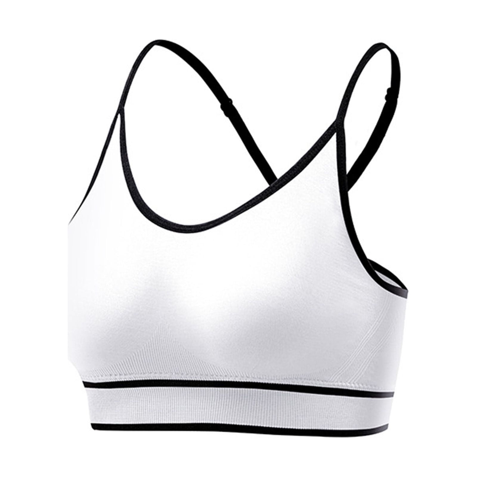 Quinlirra Sport Bras for Women Clearance Traceless Sports Bra with A ...