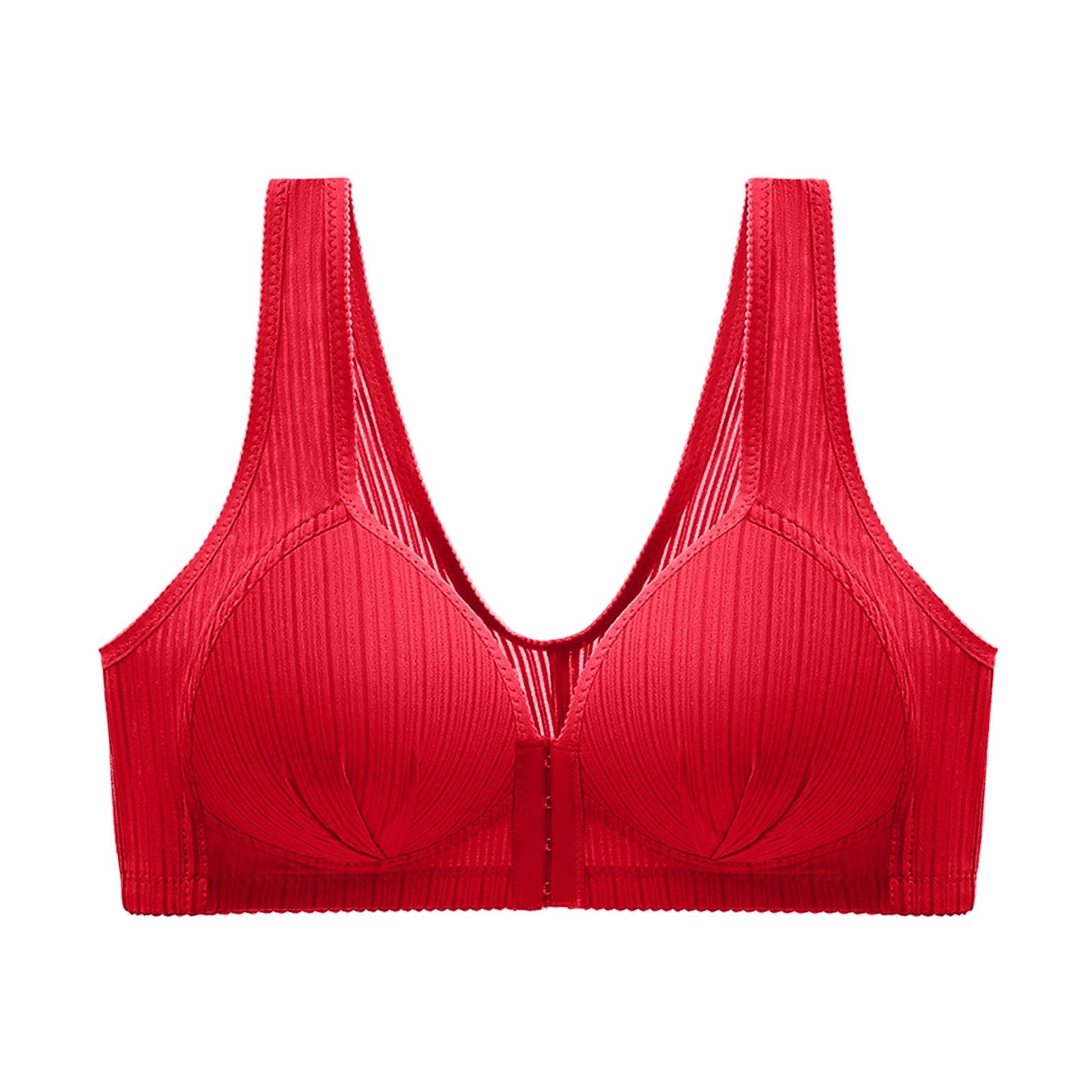 Quinlirra Sport Bras for Women Clearance Women's Bra Soild Wire Free ...