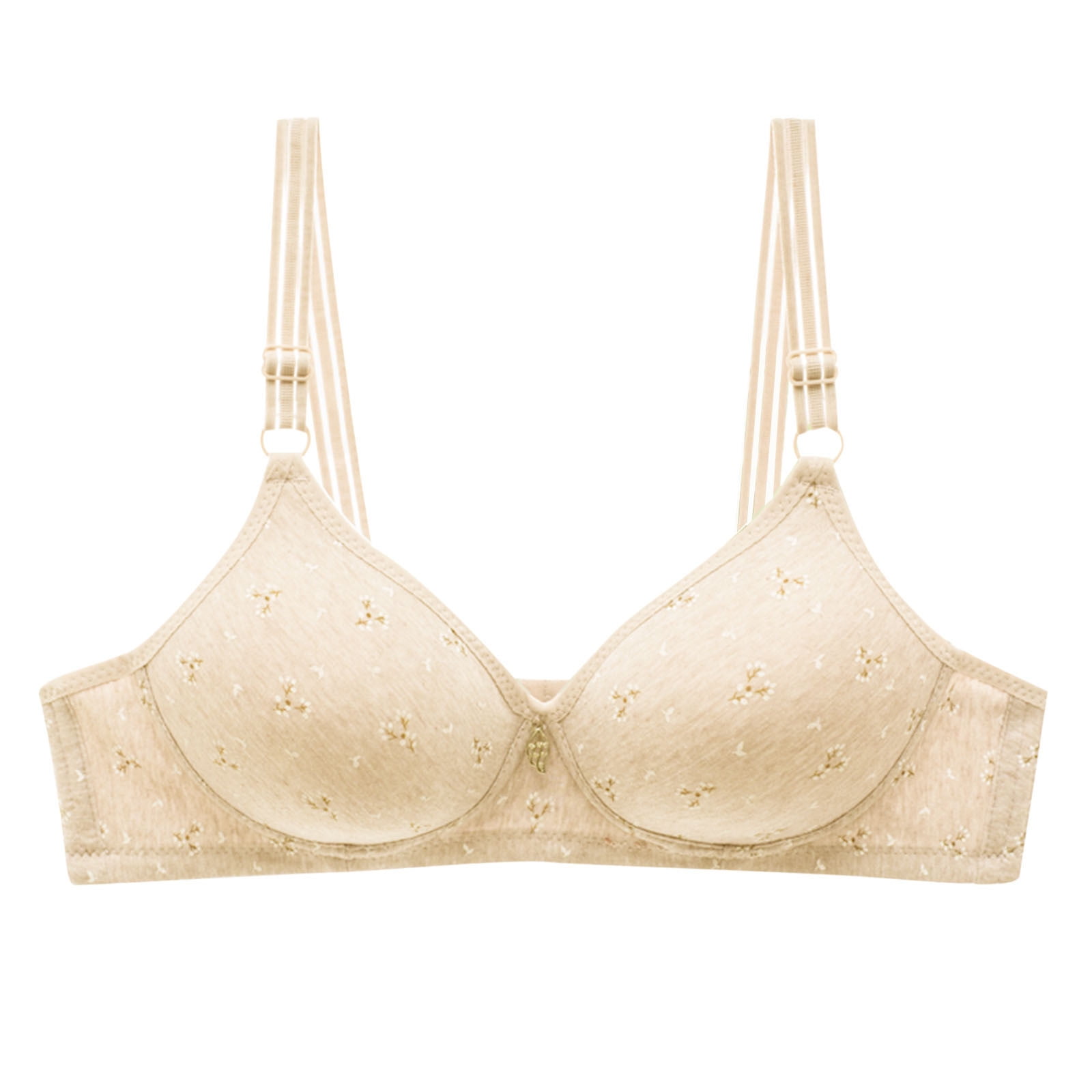 Quinlirra Sport Bras for Women Clearance Women's Bra Soild Wire Free ...