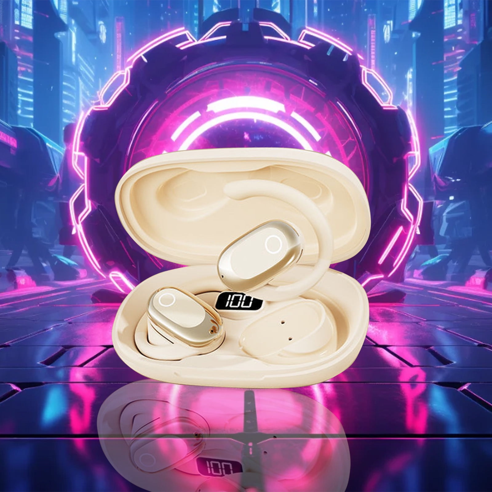 Quinlirra Wireless Bluetooth Headphones with Intelligent Noise ...