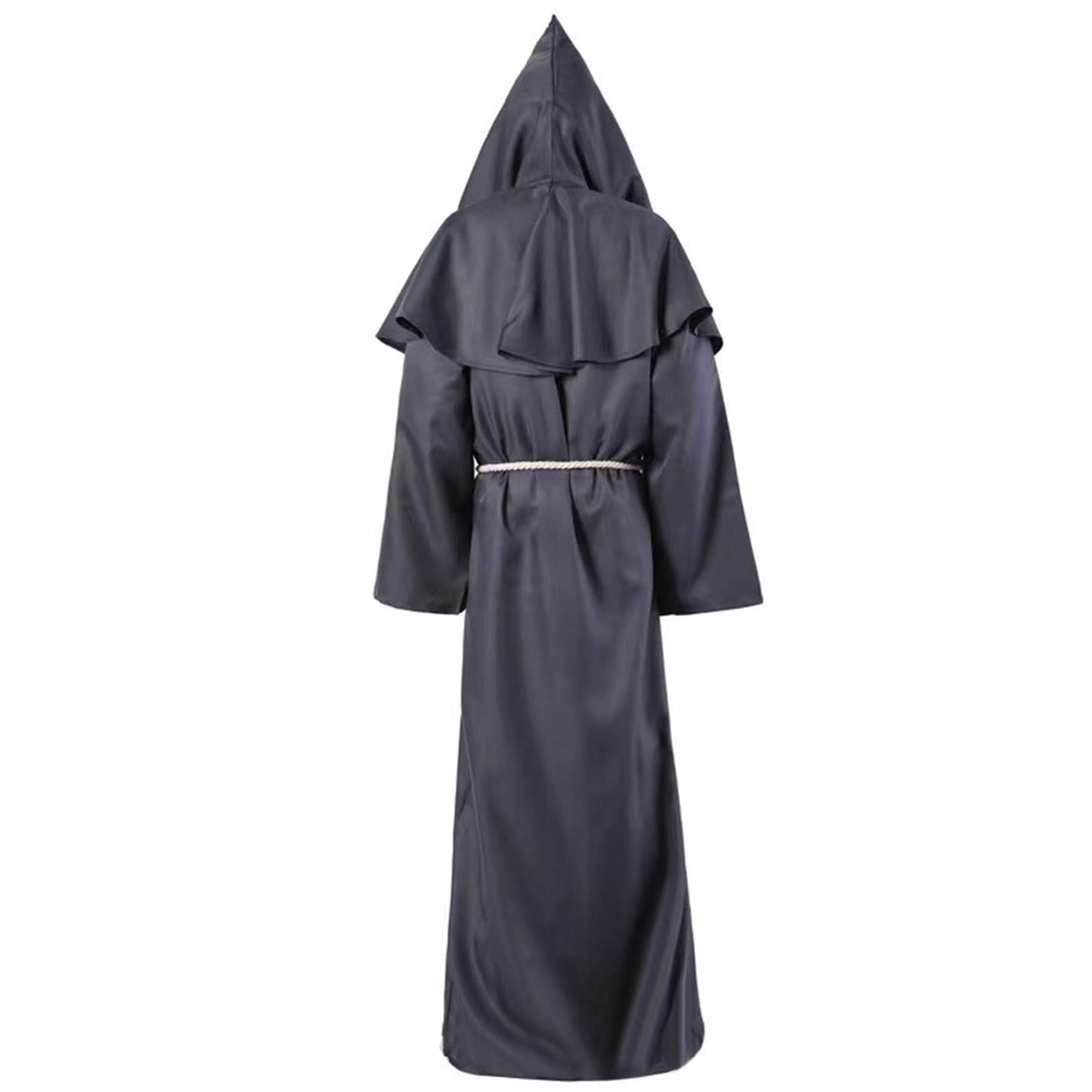 Quinlirra Women'S Adult Solid Hooded Gown Long Sleeve Cloak Uniform Top ...