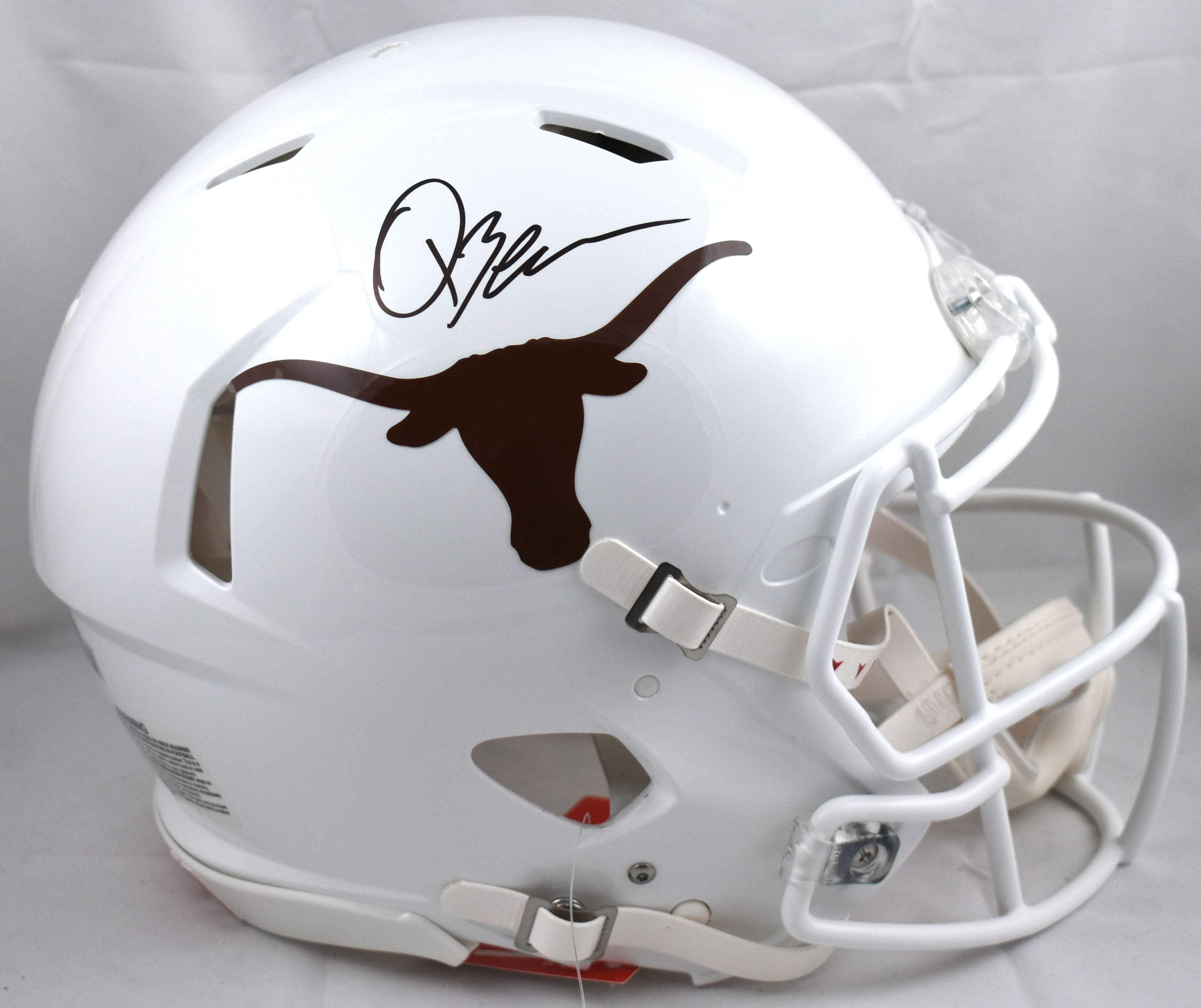 Quinn Ewers Signed Texas Longhorns F/S Speed Authentic Helmet - Beckett ...