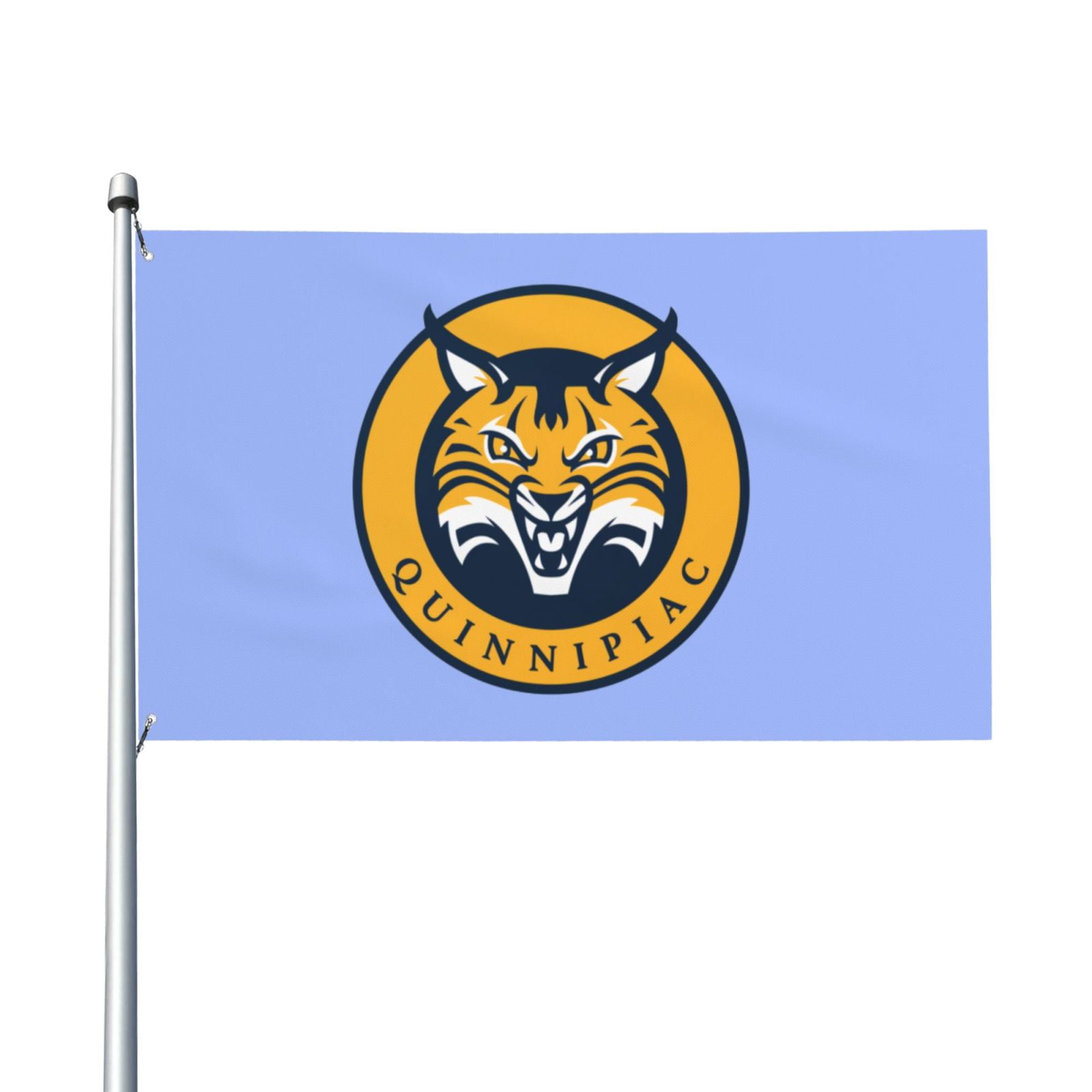 Quinnipiac University Flag 3x5 Outdoor ,Sewn Stripes, Stronger Brass ...