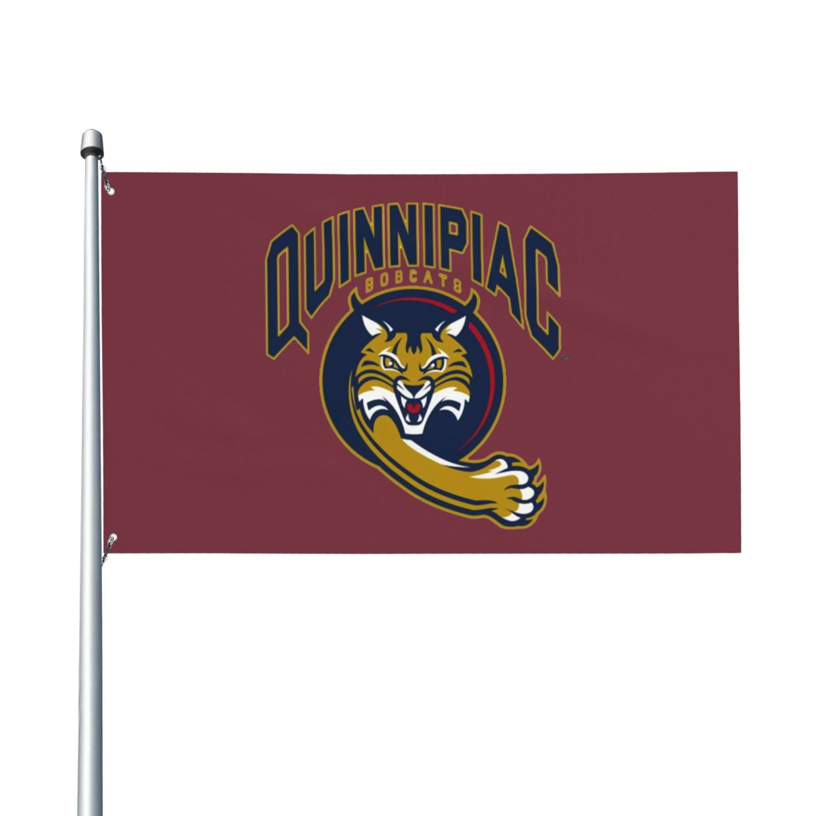 Quinnipiac University Flag 3x5 Outdoor ,Sewn Stripes, Stronger Brass ...