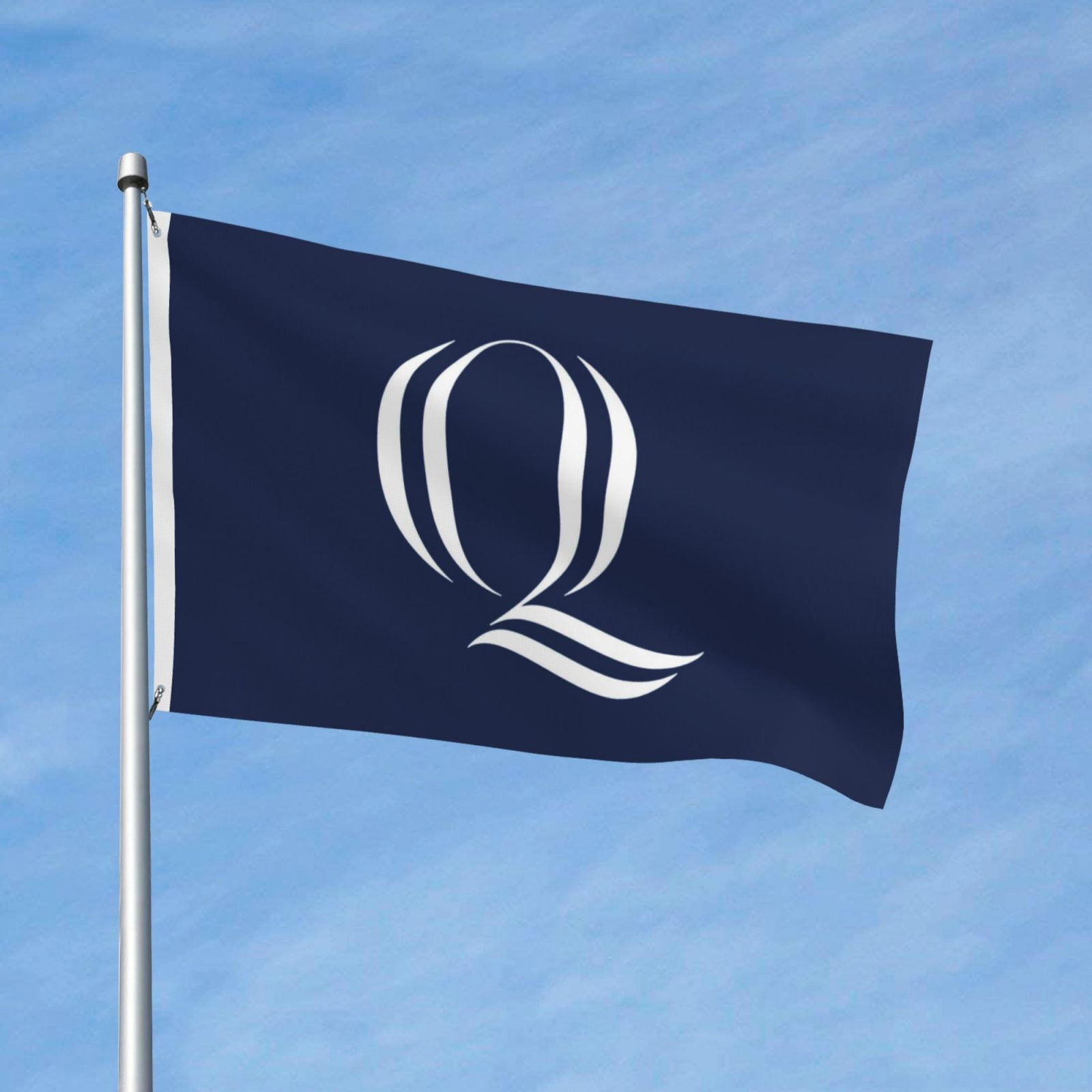 Quinnipiac University Logo Banner 3x5 Ft Flag,Double Sided Printed Flag ...