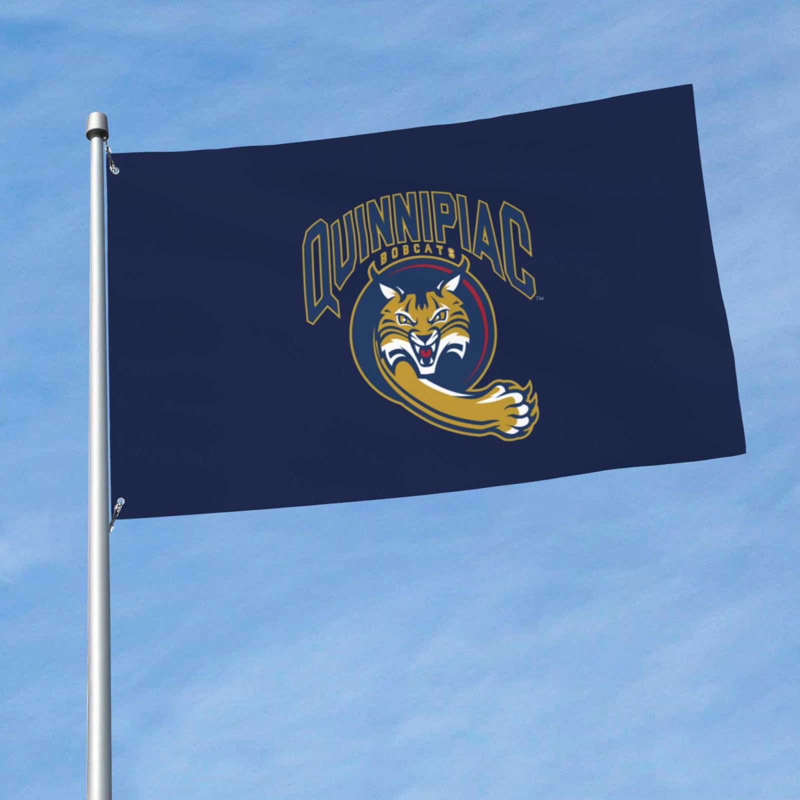 Quinnipiac University Logo Banner Breeze Flag Outdoor Flags Home Flag ...