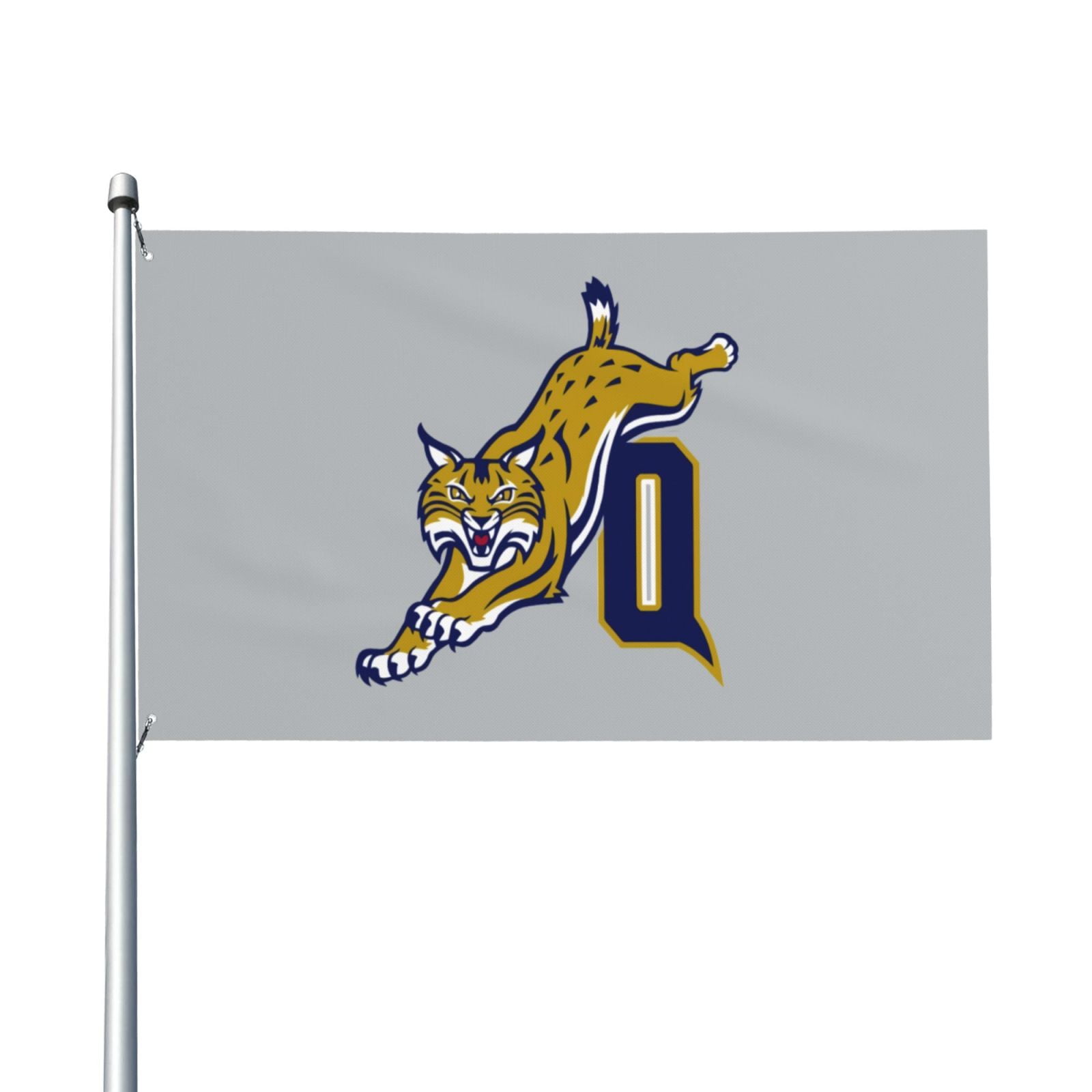 Quinnipiac University Logo Flag 3x5 Outdoor ,Sewn Stripes, Stronger ...