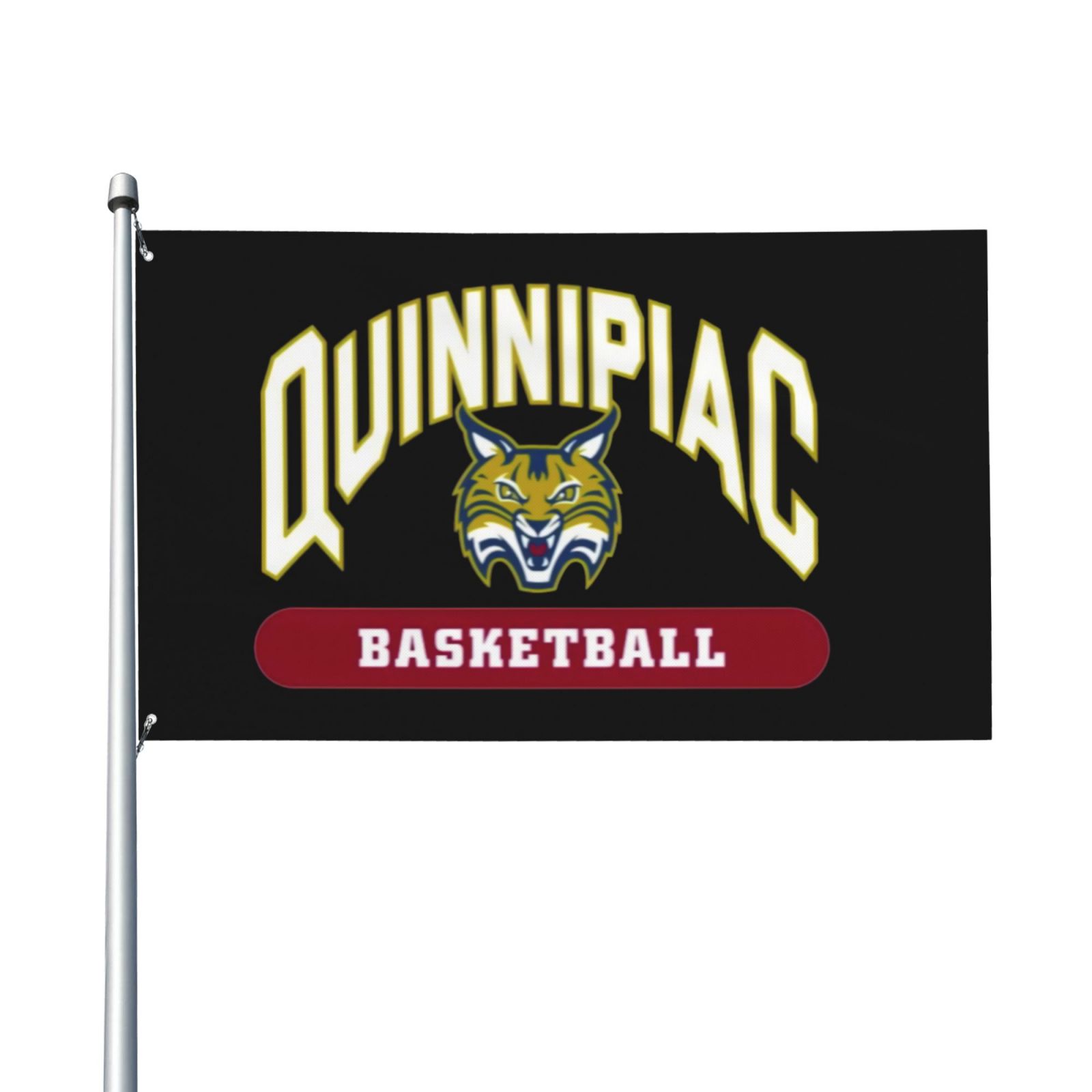 Quinnipiac University Logo Flag 3x5 Outdoor ,Sewn Stripes, Stronger ...