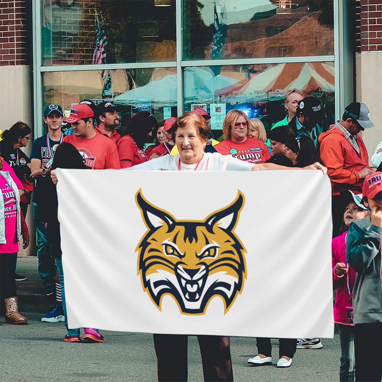 Quinnipiac University Logo Flag 3x5ft, Home Garden Flag, Suitable For ...