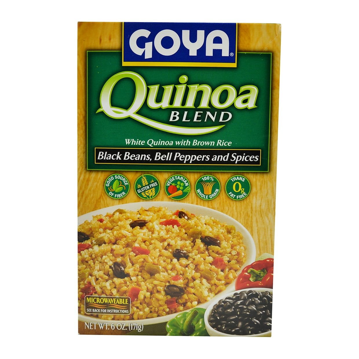 Quinoa Blend with Black Beans, Peppers & Spices, 6 Ounce - Walmart.com