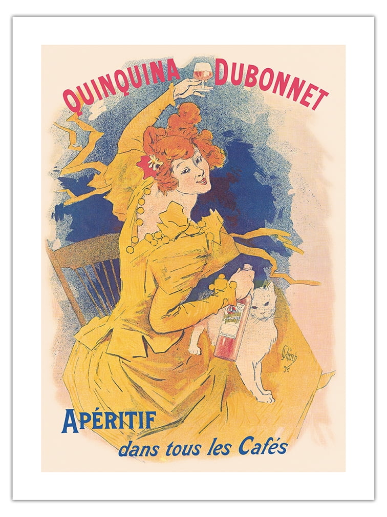 Quinquina Dubonnet - France Quinine Apértif Wine - Vintage French ...