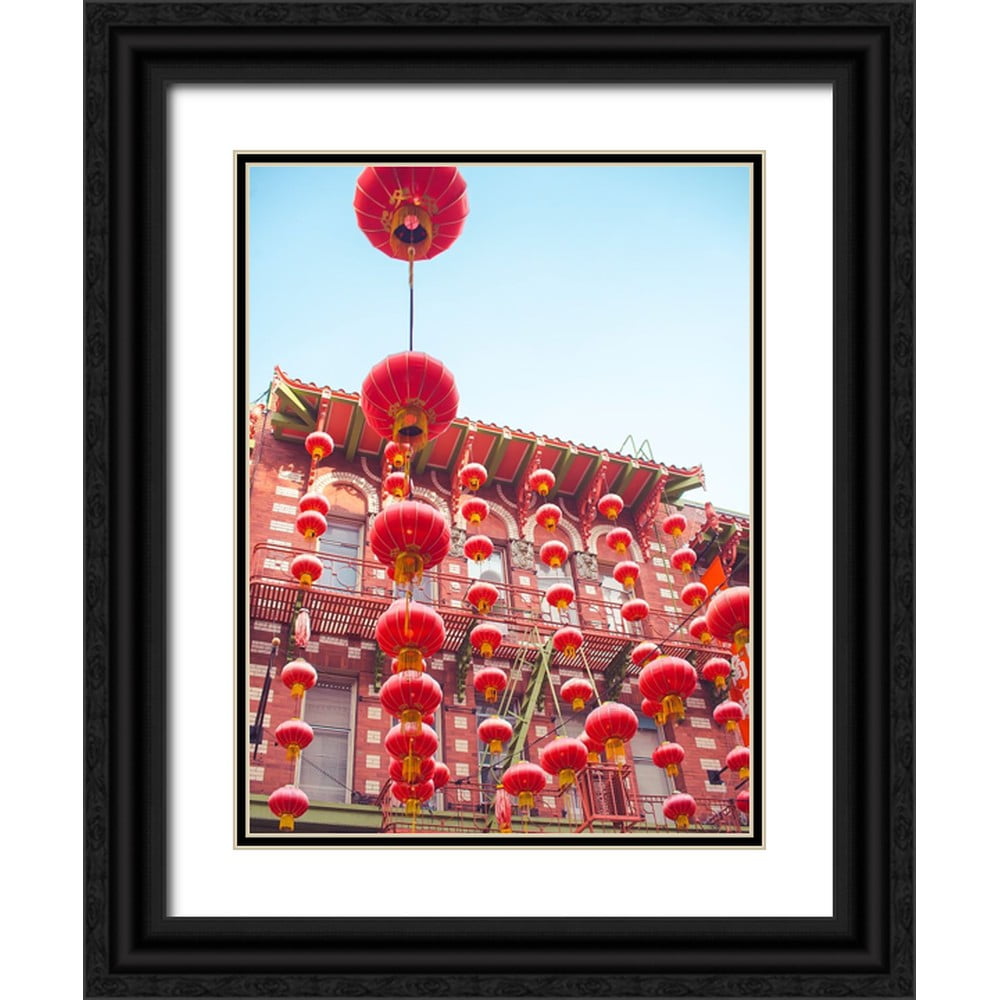 Quintero, Sonja 12x14 Black Ornate Wood Framed with Double Matting Museum Art Print Titled ...