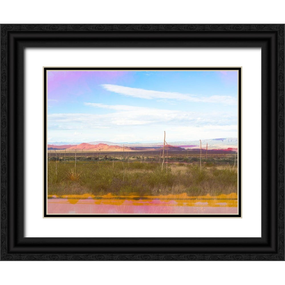 Quintero, Sonja 24x19 Black Ornate Wood Framed with Double Matting Museum Art Print Titled ...