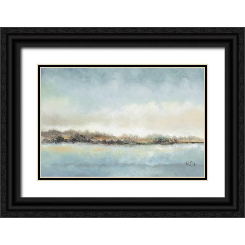 Quintero, Tita 24x17 Black Ornate Wood Framed with Double Matting ...