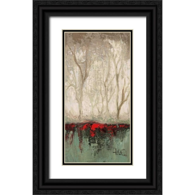 Quintero, Tita 9x14 Black Ornate Wood Framed with Double Matting Museum Art Print Titled ...