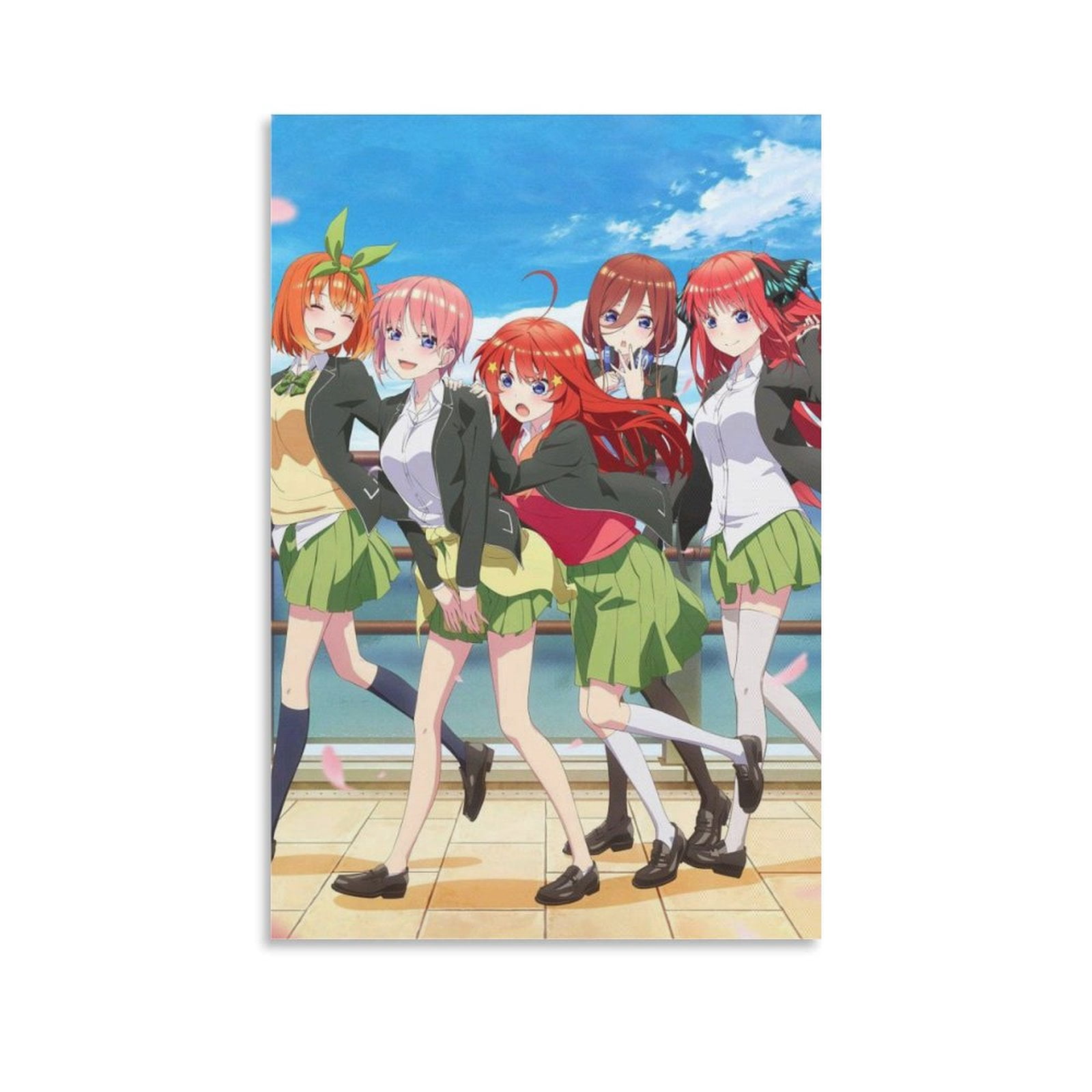 The Quintessential Quintuplets Anime Poster Aesthetic Poster (15) Room ...