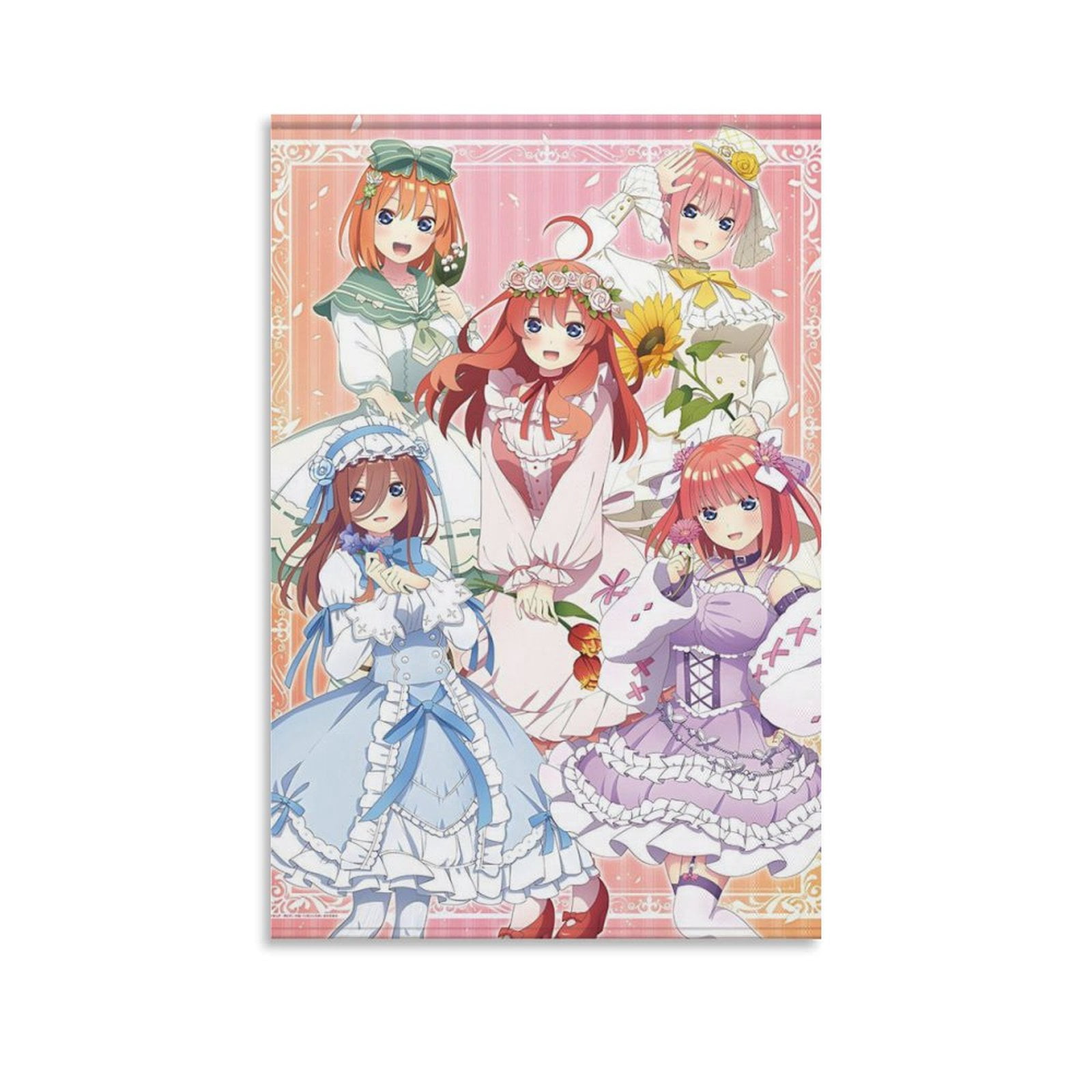 The Quintessential Quintuplets Anime Poster Aesthetic Poster (6) Room ...