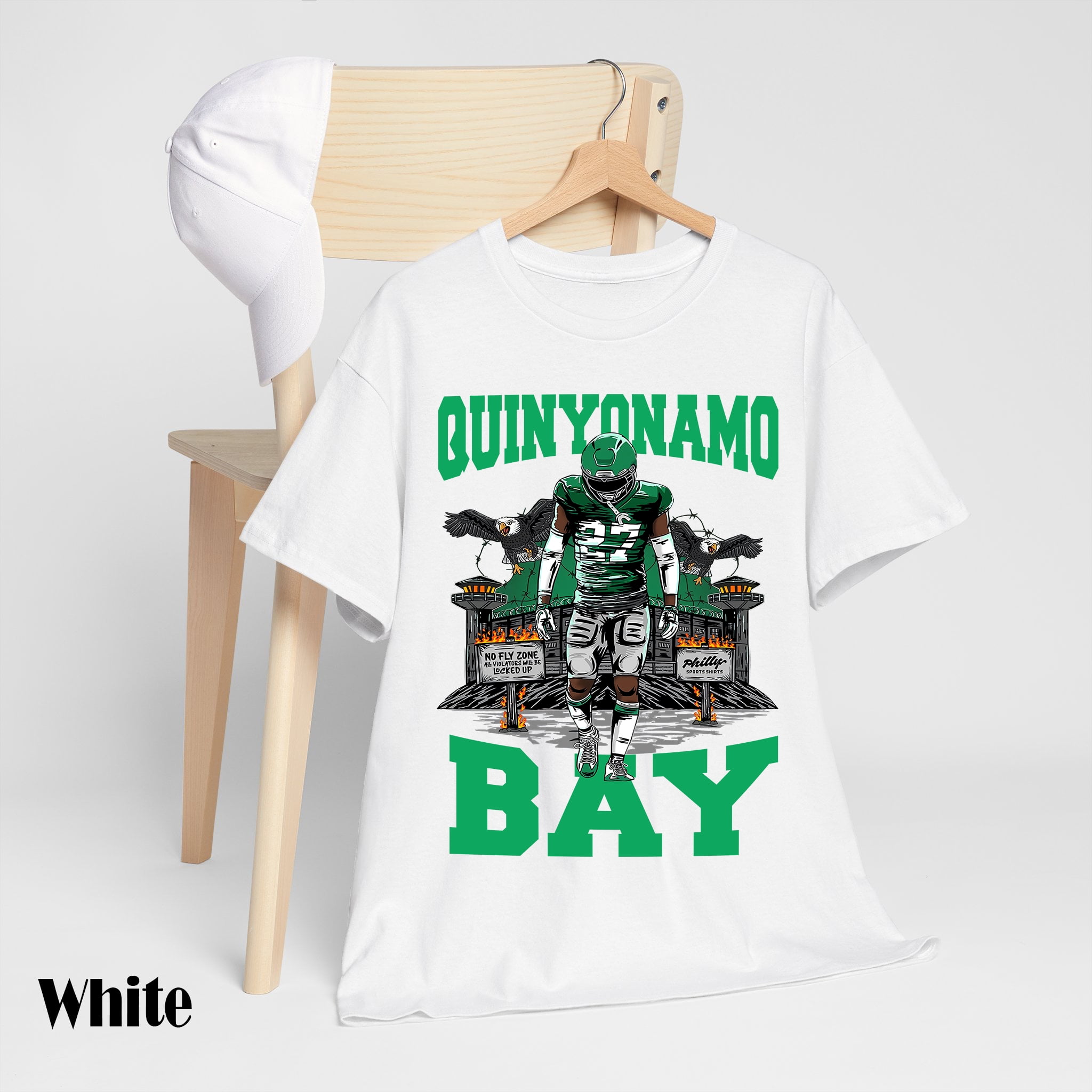 Quinyonamo Bay Philadelphia Team Fan Graphic Quinyon Mitchell Shirt ...