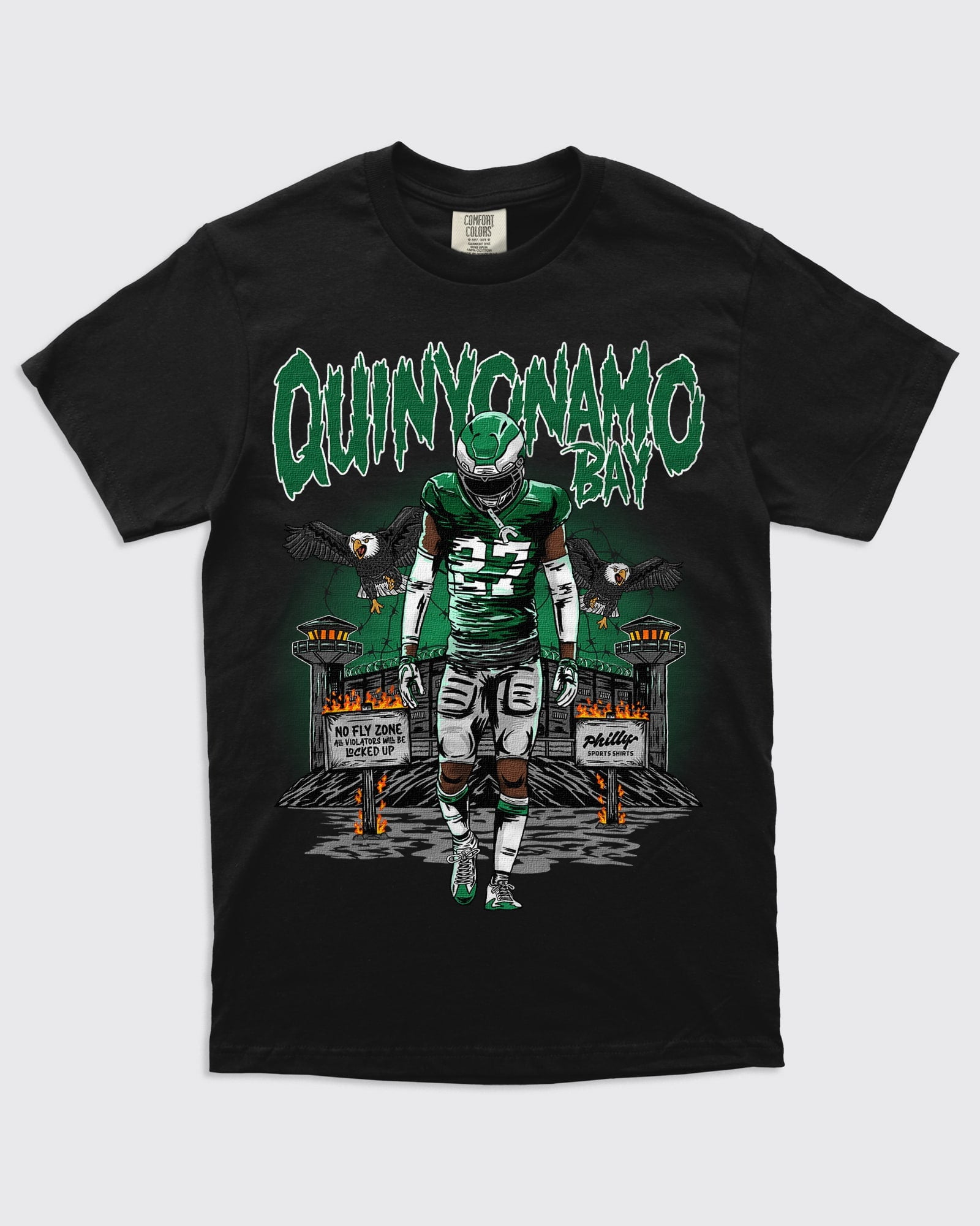Quinyonamo Bay Shirt - Quinyon Mitchell - Philly Sports Shirts T Shirt ...