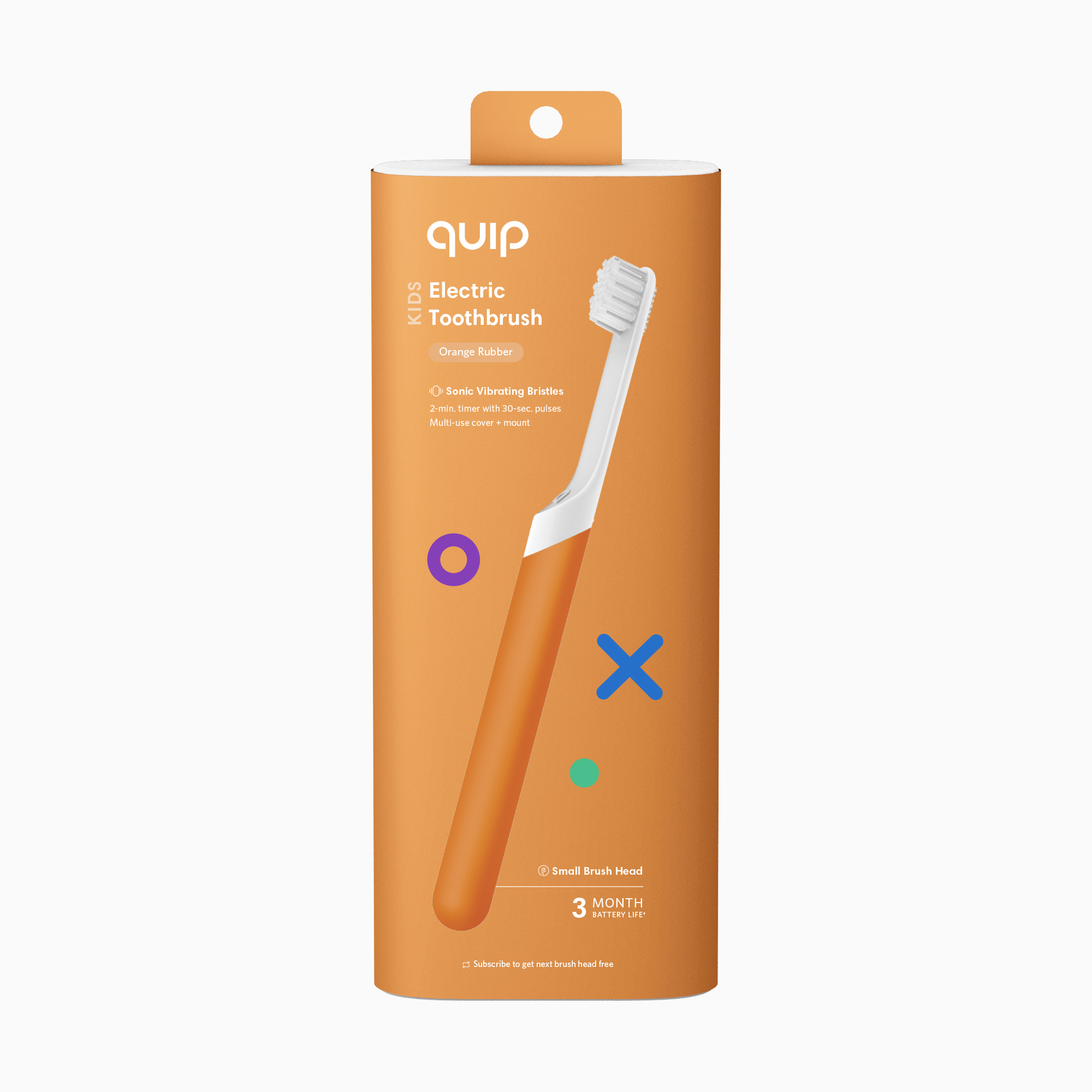 quip Kids Electric Toothbrush, Built-In Timer + Travel Case, Pink ...