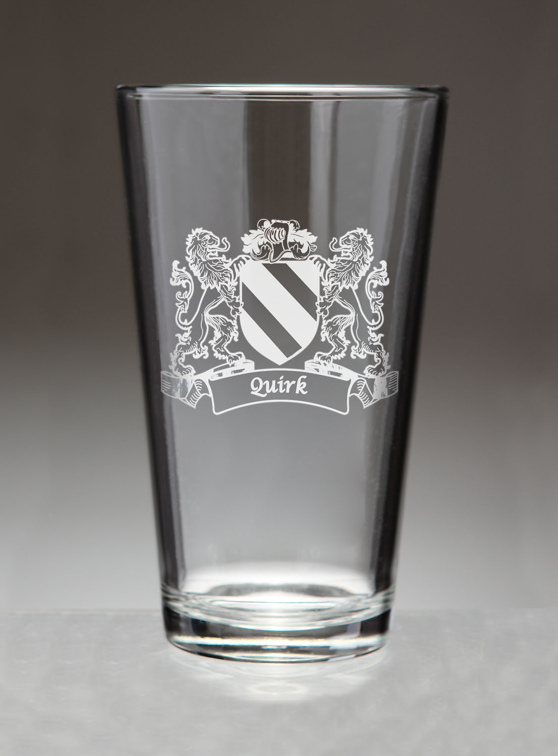 Quirk Irish Coat of Arms Lions Pint Glasses (Sand Etched) - Walmart.com