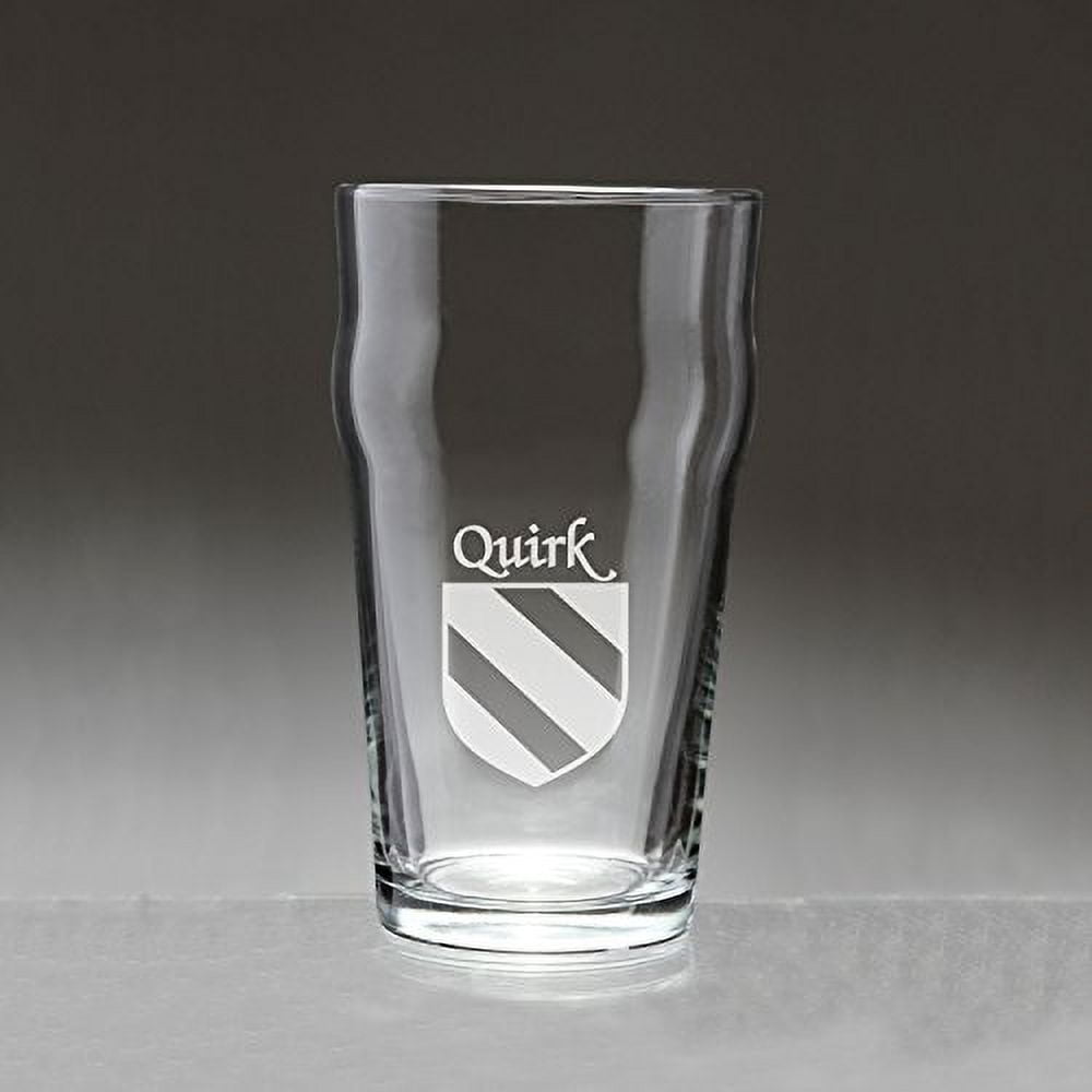 Quirk Irish Coat of Arms Pub Glasses - Set of 4 (Sand Etched) - Walmart.com