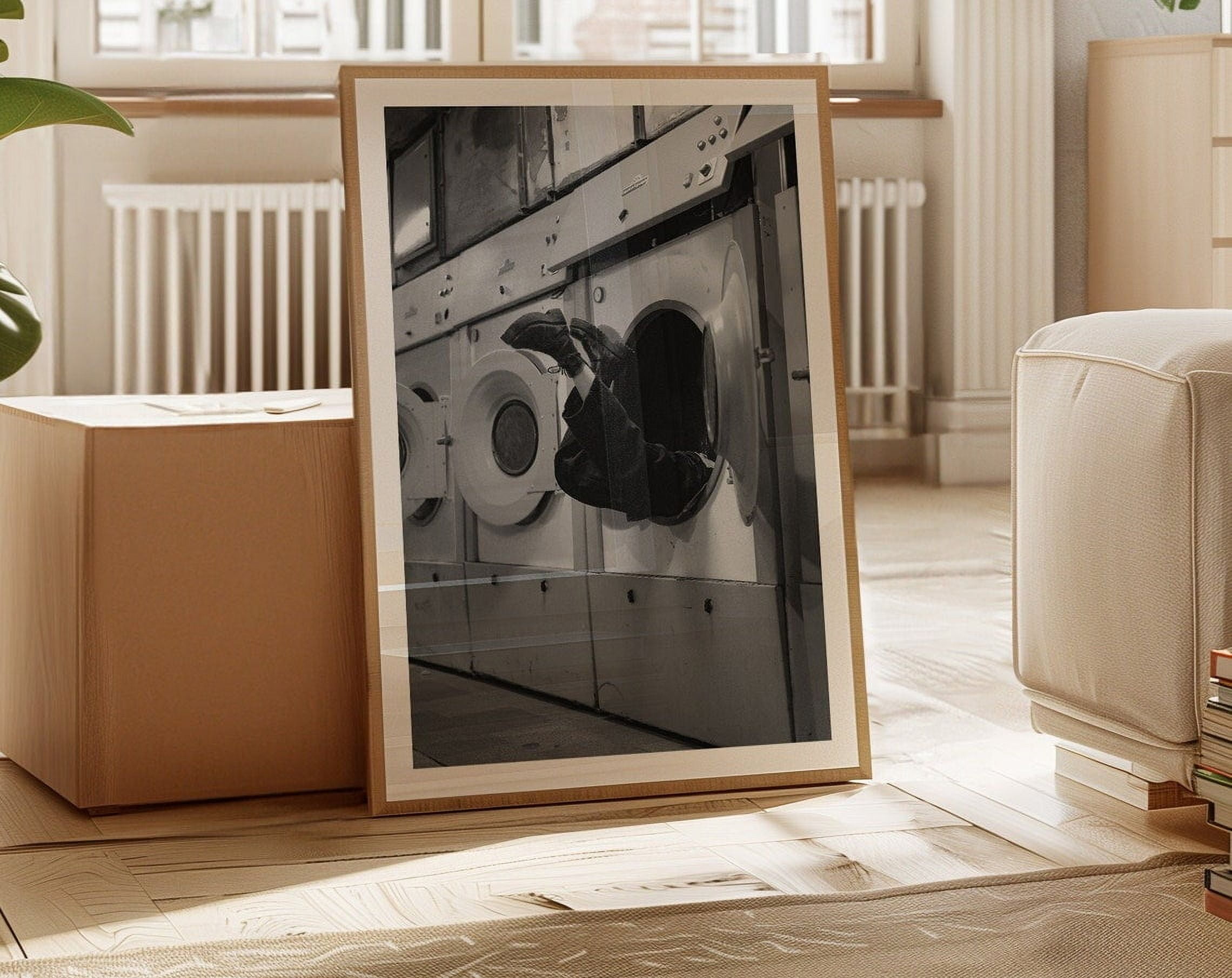 Quirky Laundromat Photography Print, Urban Art Laundrette Scene ...