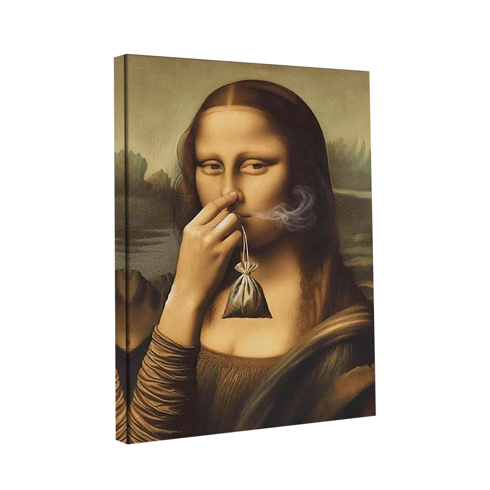 Quirky Lisa Cartoon Art Decorative Painting Core, Unique Funny Cartoon ...
