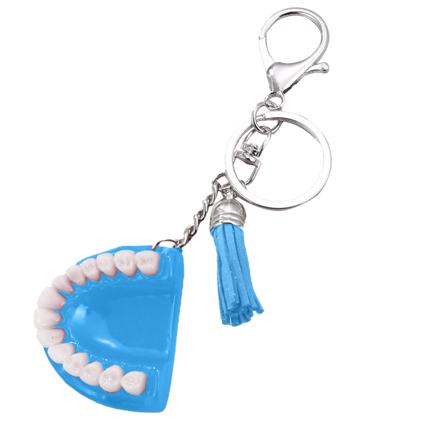 Quirky Tooth Shaped Keychain Charms Fun And Playful Themed Accessories ...