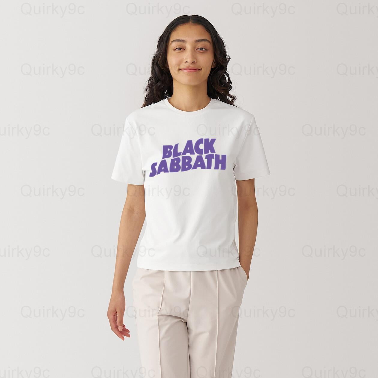 Quirky95 Black Sabbath Logo Heavy Metal Band Ozzy Osbourne Tony Iommi ...