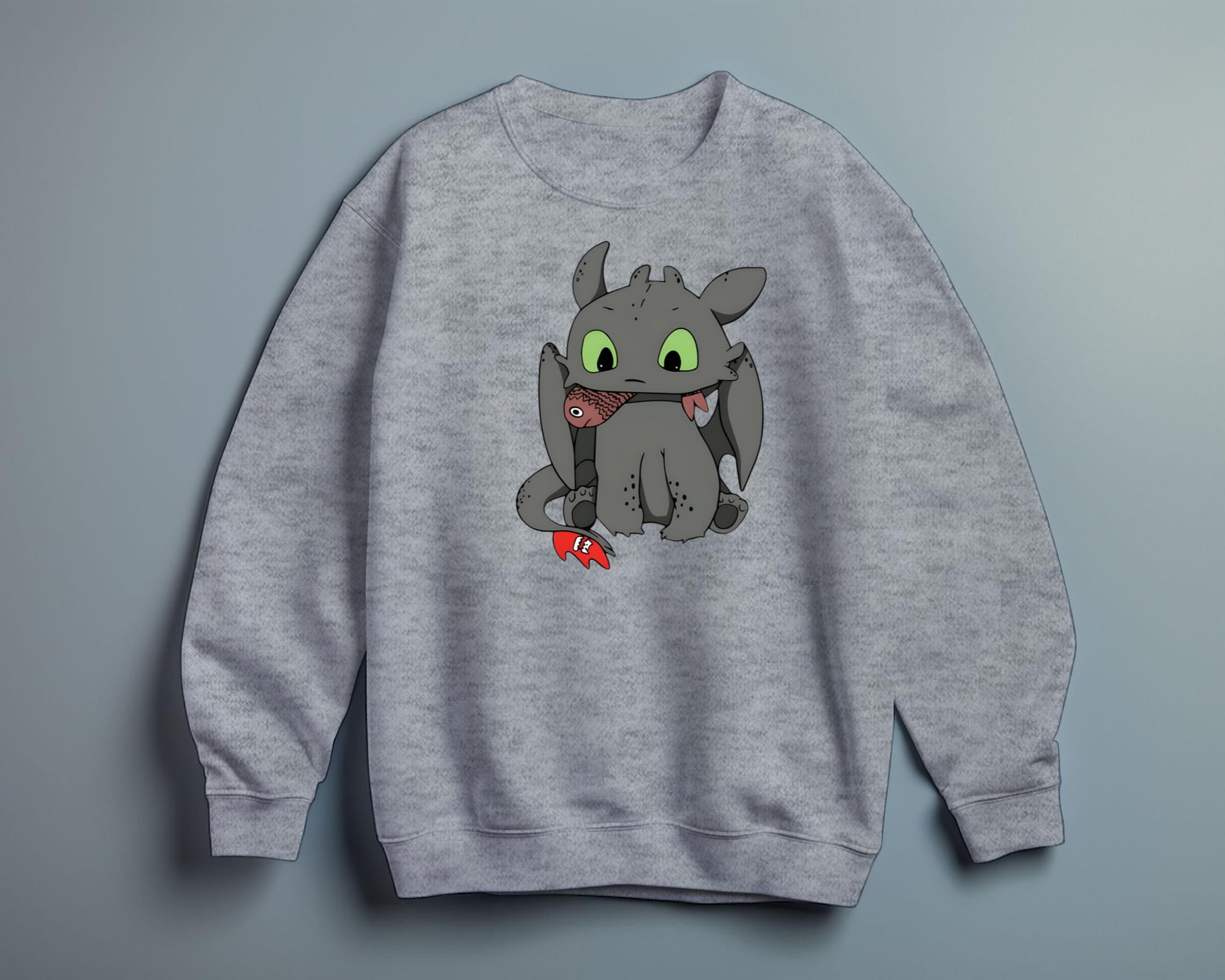 Quirky95 Cute Hungry Toothless Night Fury Fish How To Train Your Dragon ...