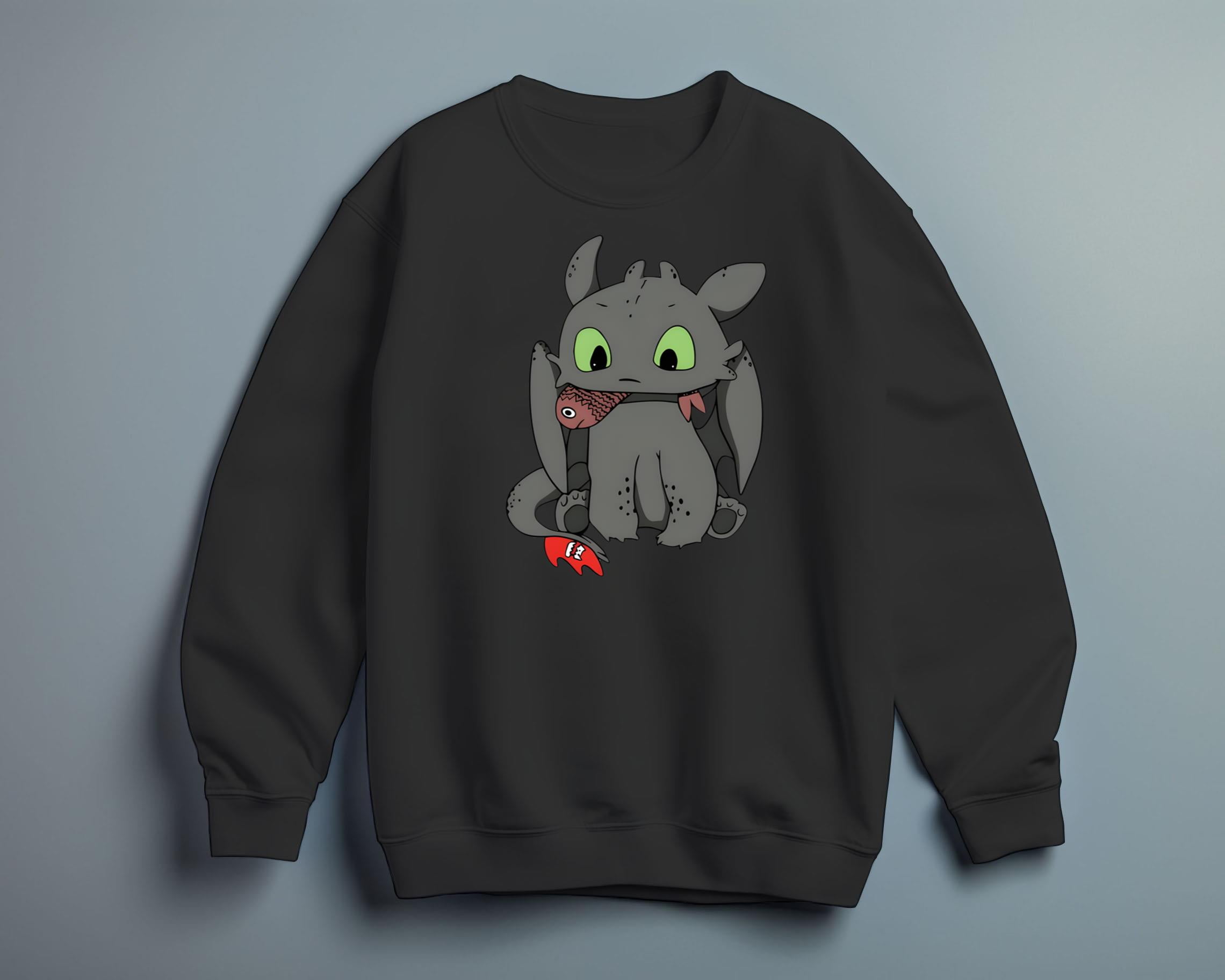 Quirky95 Cute Hungry Toothless Night Fury Fish How To Train Your Dragon ...