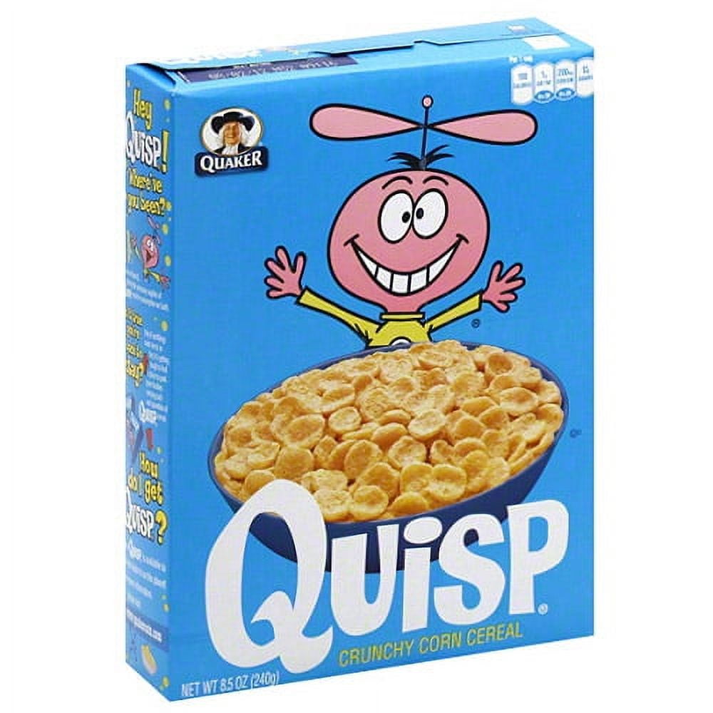 Quisp Crunchy Corn Cereal, 8.5 oz, (Pack of 12) - Walmart Business Supplies