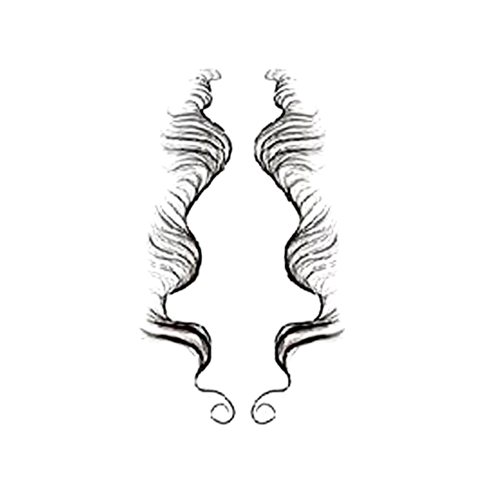 Quistrepon Fake Edges Hair Tattoo Baby Hair Tattoo Stickers Waterproof ...