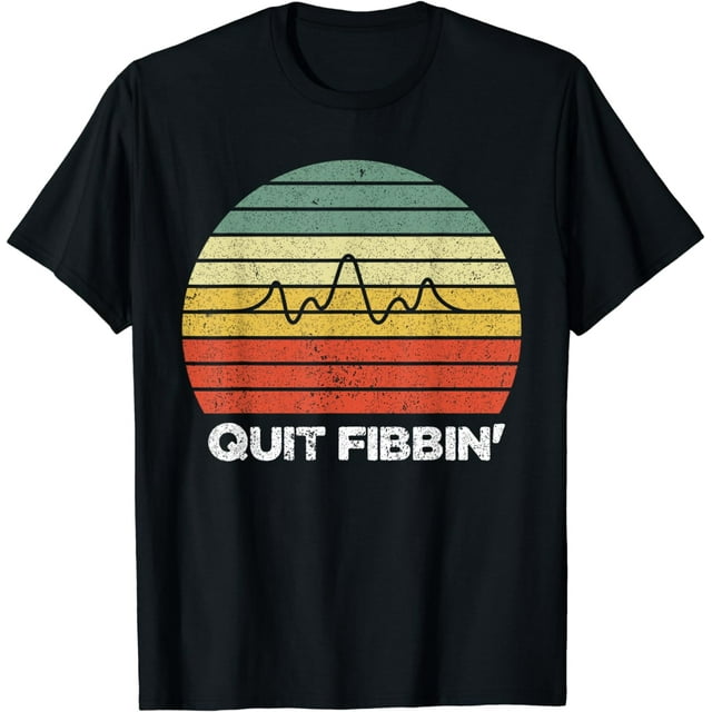 Quit Fibbin shirt vintage Atrial Fibrillation Funny medical T-Shirt ...