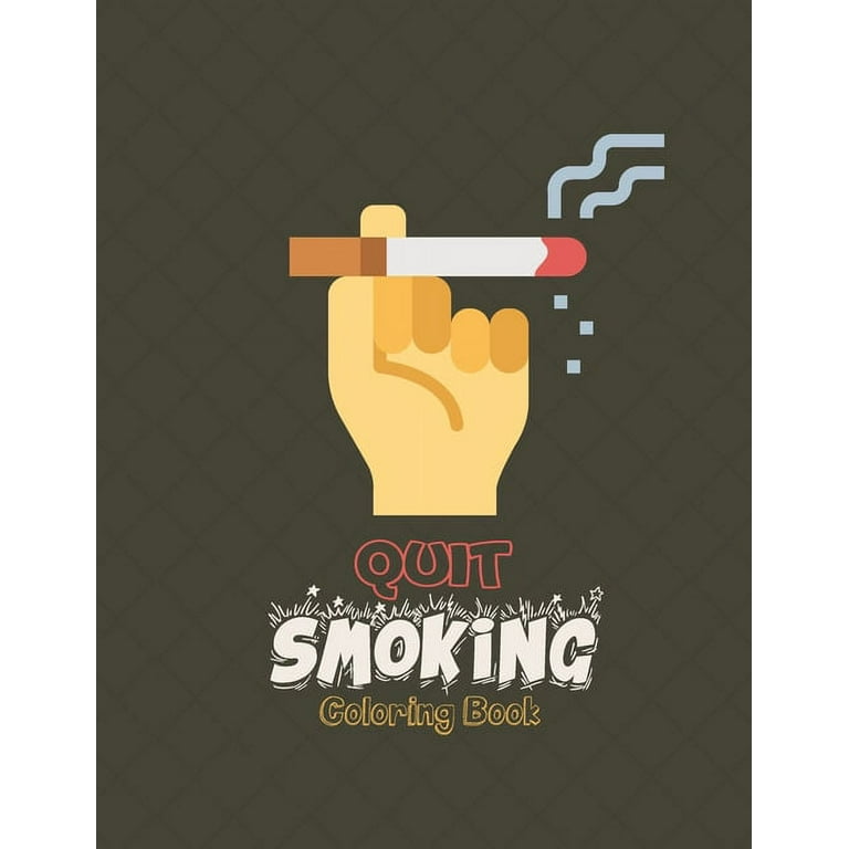 quit smoking coloring book