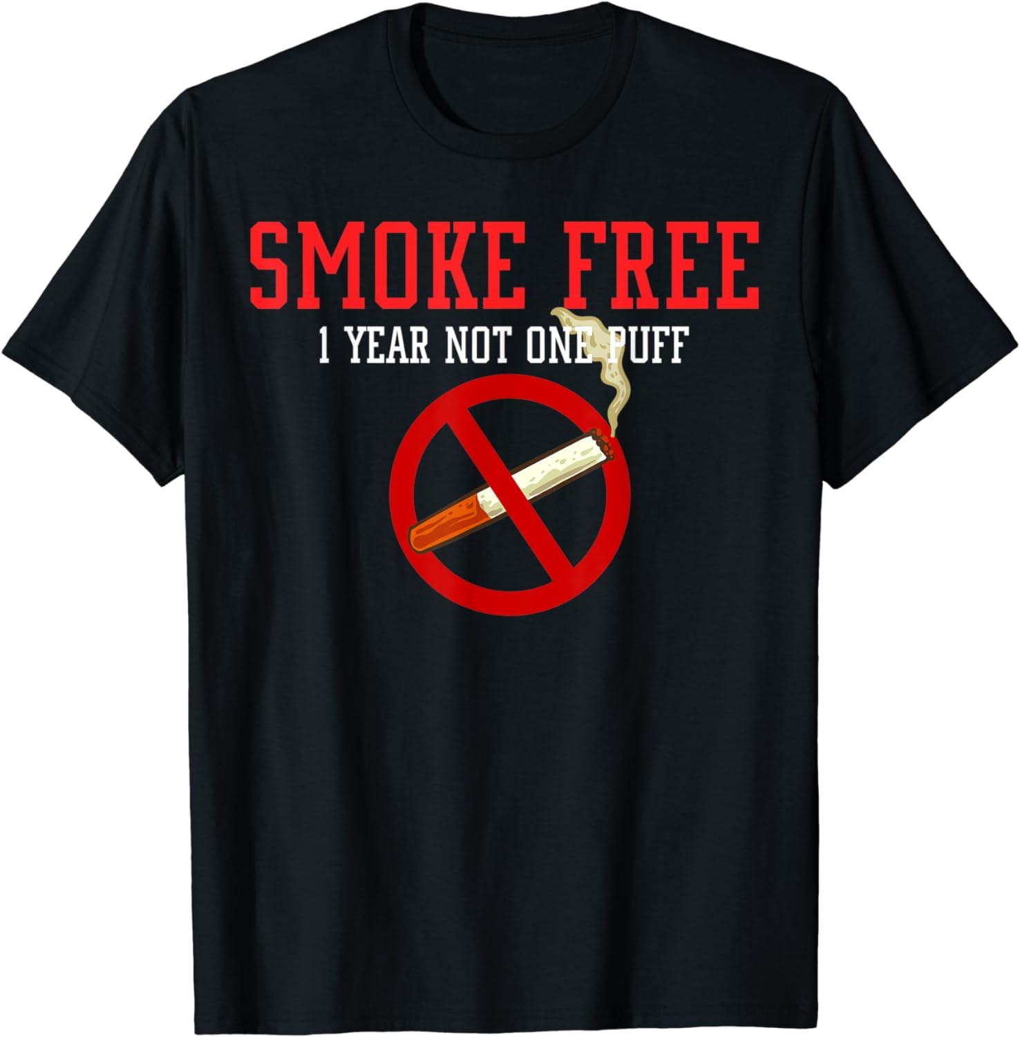 Quit Smoking Gift Stop Smoke Free T-Shirt - Walmart.com