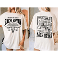 Quittin' Time Tour Zach Bryan 2024 Tour Hoodie S-5XL, Sweatshirt ...