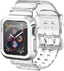 Quivva Watch bands and straps,Compatible for Clear Watch Band with ...