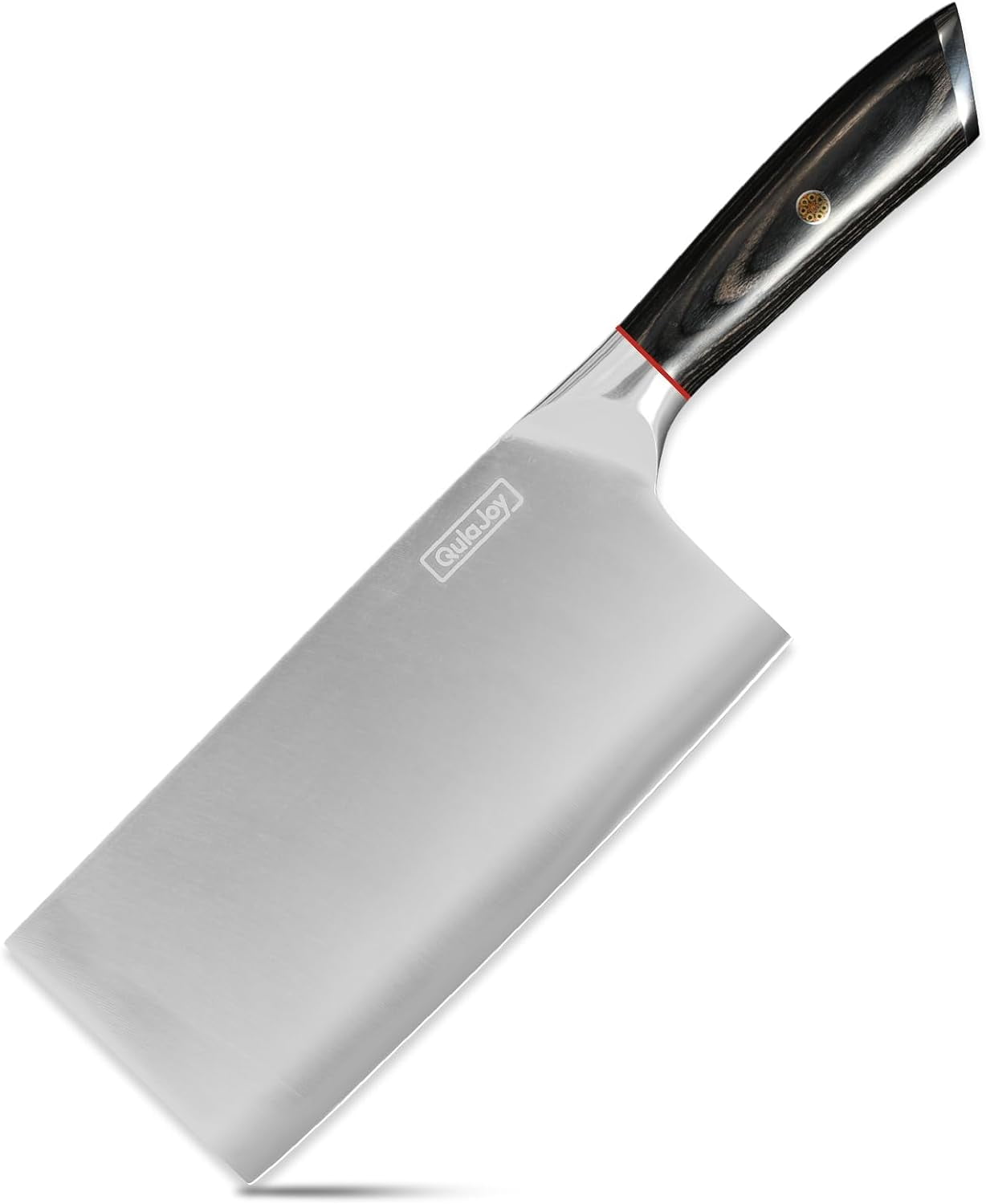 Qulajoy Meat Cleaver Knife - 7.3 Inch High Carbon Stainless Steel ...