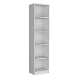 Qumbnk 5 Shelf Bookcase Display Unit Books Stand Rack - Walmart.com