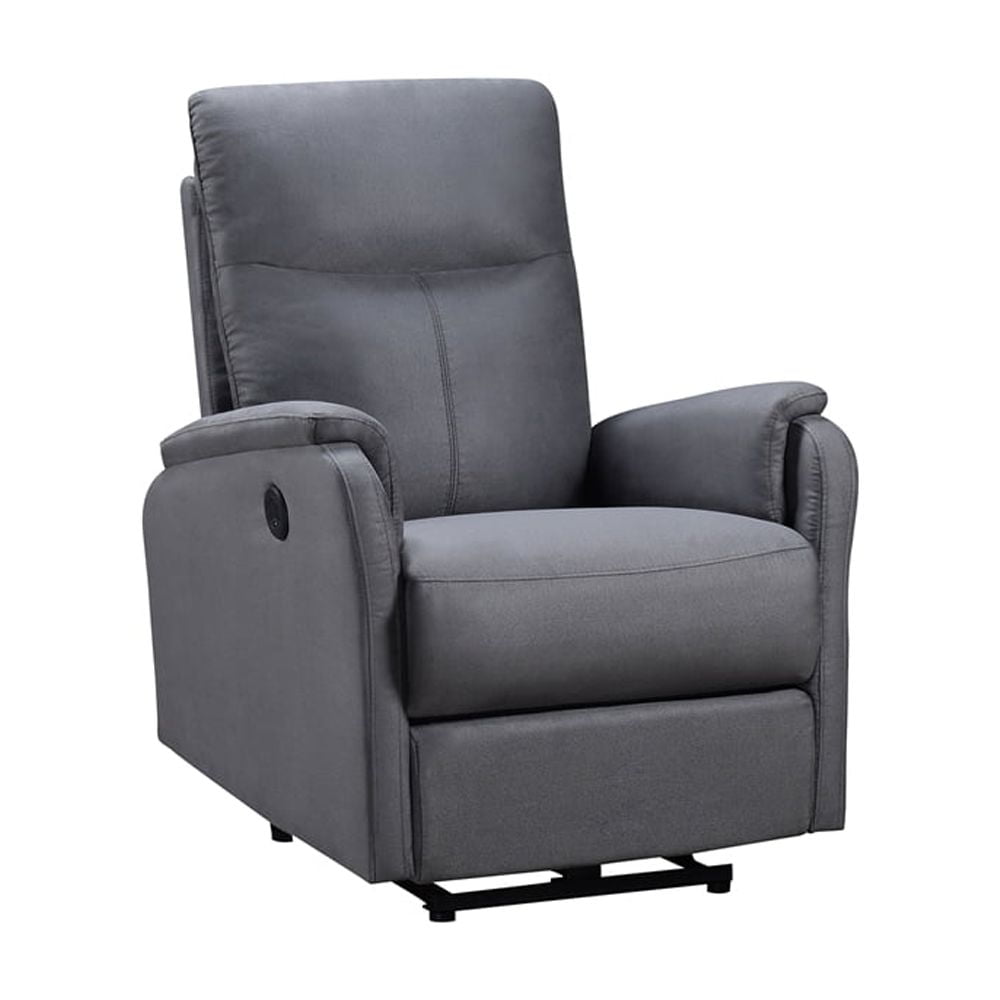 Qumbnk Recliner Chair with USB Charge Port, Modern Accent Chair for ...