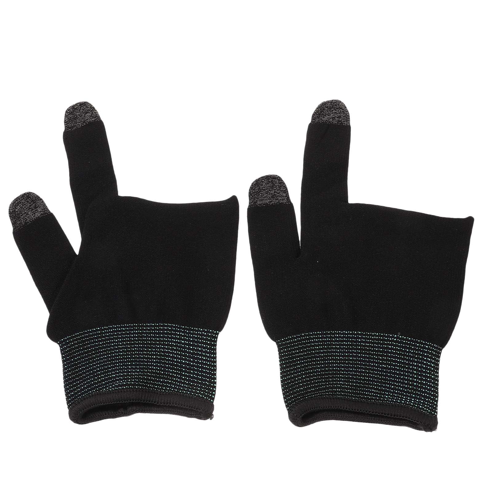 Qumonin 1 Pair Touchscreen Finger Gloves Gaming Gloves Anti-Sweat Game ...