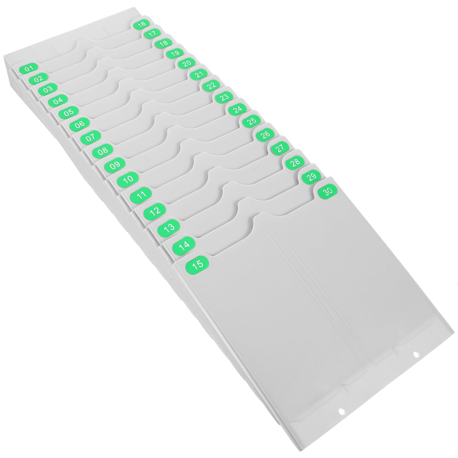 Qumonin 1 Set Expanding Time Cards Rack Attendance Cards Rack Flexible ...