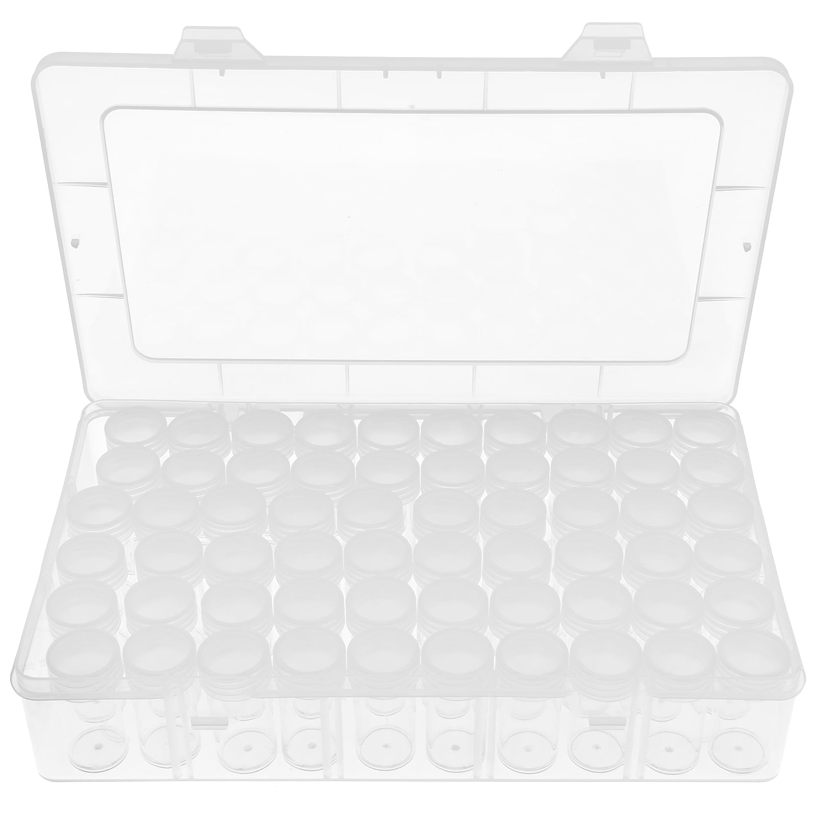 1 Set Small Container Screw Organizer Clear Storage Box for Seed and ...