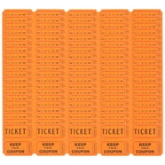 Avery Blank Printable Perforated Raffle Tickets - Tear-Away Stubs ...