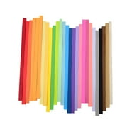 Aierliusa Origami Star Paper Strips, 2700 Sheets, 27 Colors, Craft ...