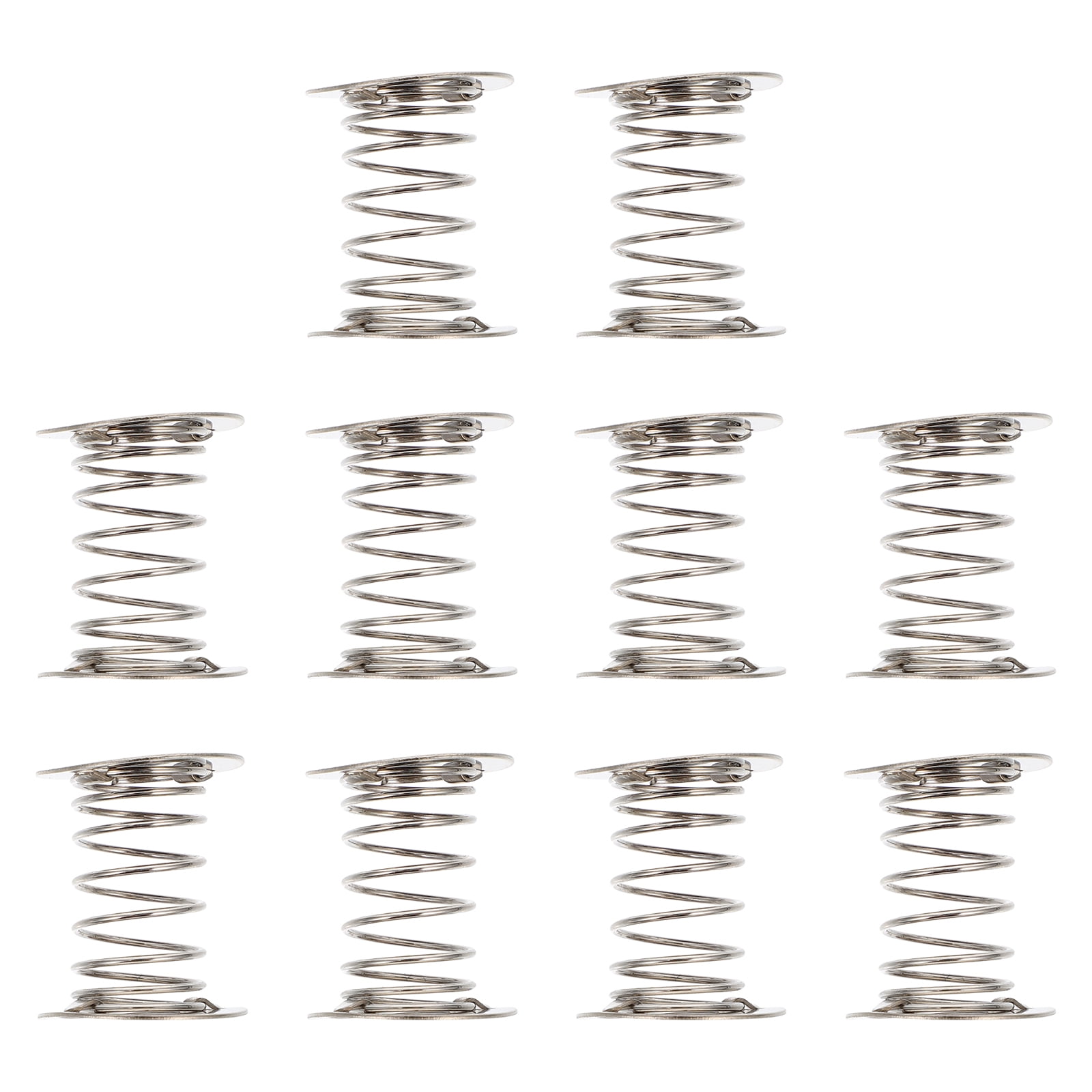 10 Pcs Silver Torsion Spring, Stainless Steel Small Torsion Springs ...